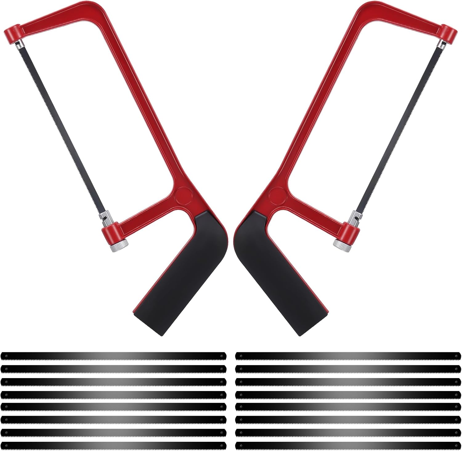 2 Pack Professional Small Hacksaw, Cutting Junior Hack Saw Heavy Duty ...