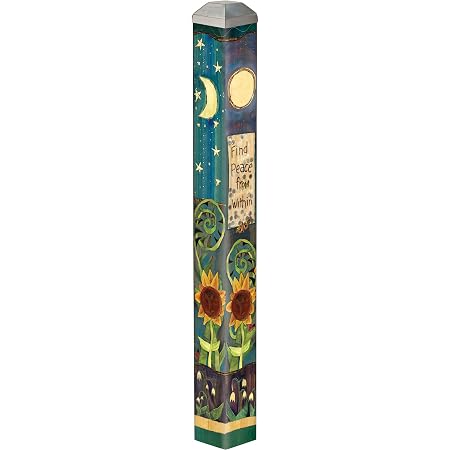 Amazon.com: Studio M Earth Laughs in Flowers 16" Mini Art Pole Small ...