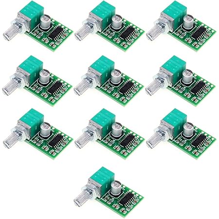 Amazon.com: Acxico 5Pcs Mini PAM8403 DC 5V Power Audio Amplifier Board ...