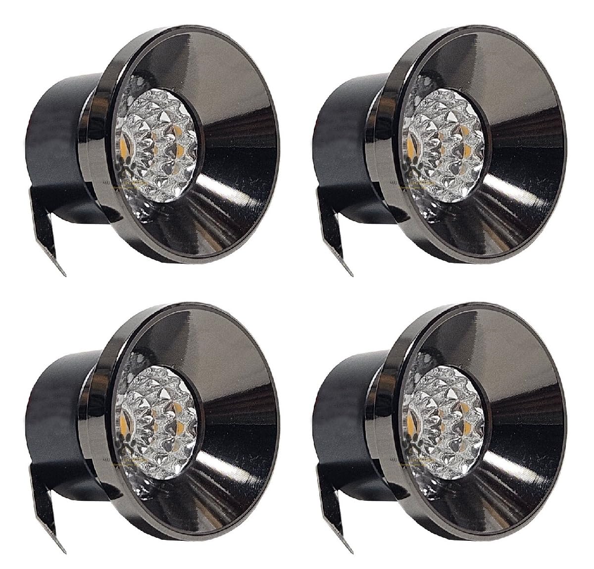 Mufasa 3 Watts Black Chrome Body 2.8CM DIAMETER LED Ceiling COB Spot ...