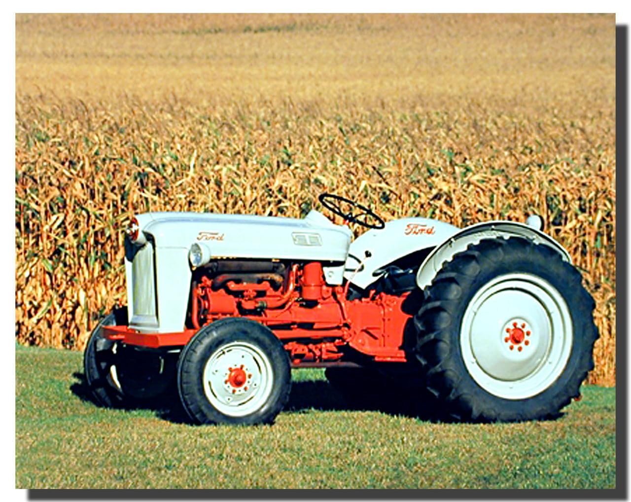Amazon.com: 1953 Ford NAA Golden Jubilee Tractor Farm Vintage Tractor ...