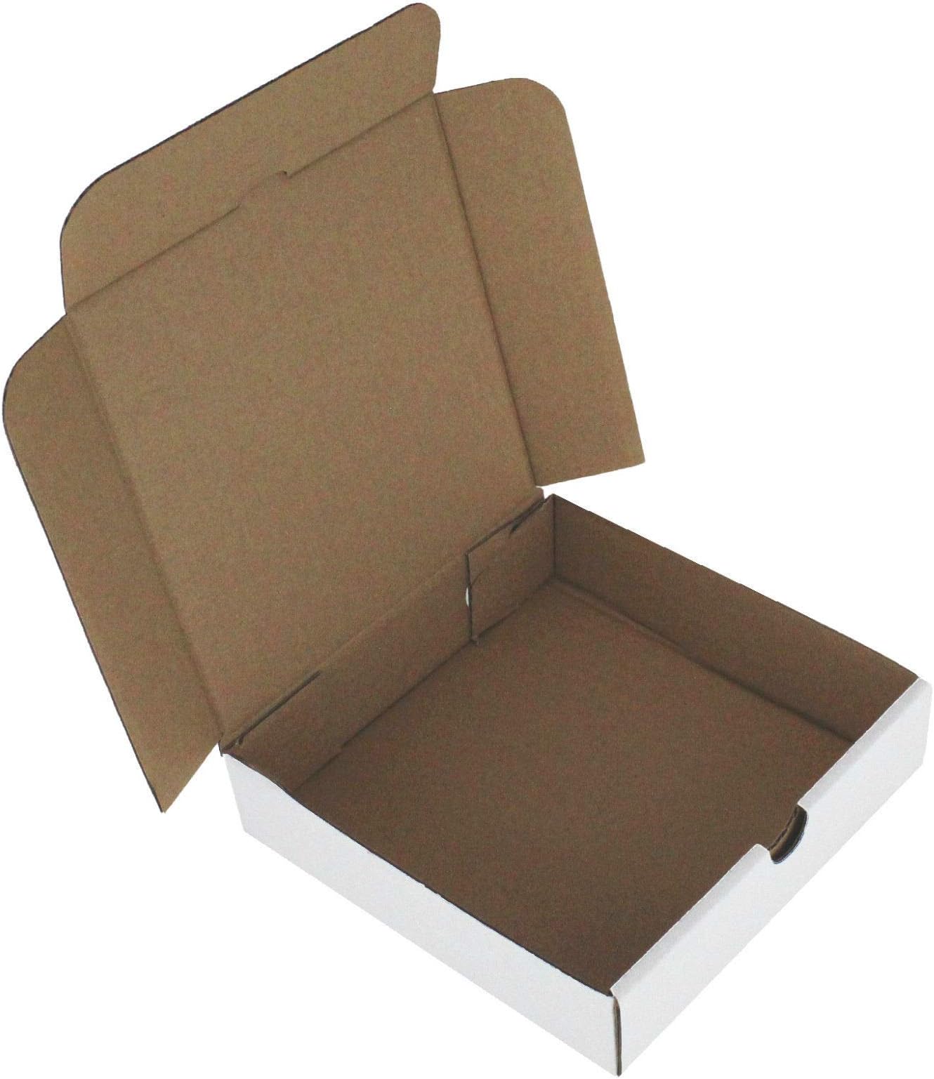 50 x 9” & 45mm deep Plain Pizza Boxes, Takeaway Pizza Box, Strong ...