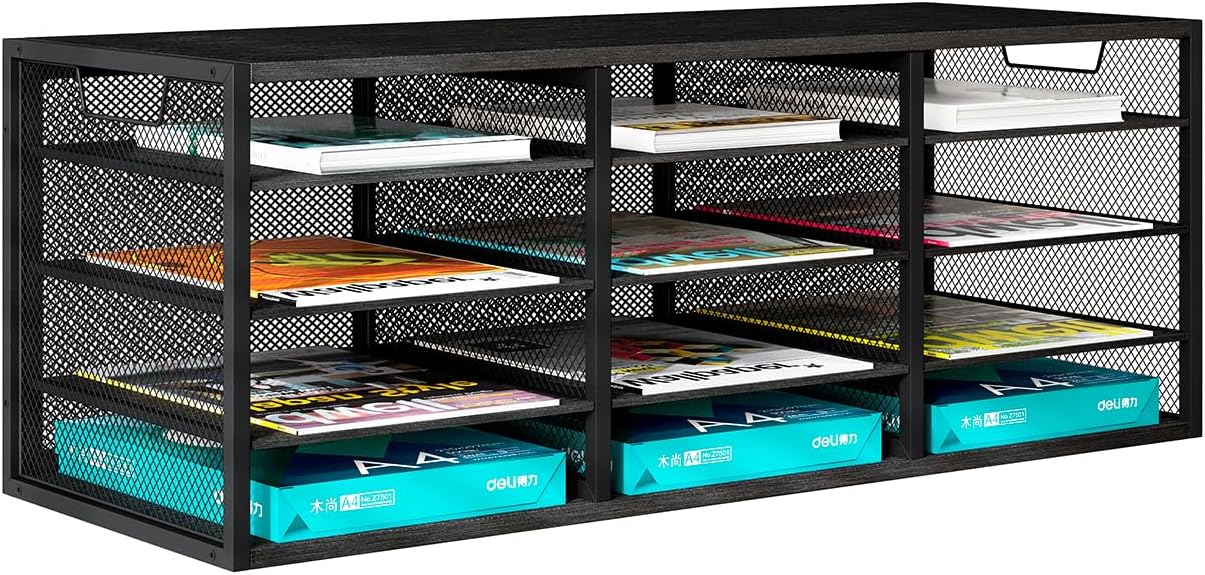 Amazon.com: PAG Desktop Mail Sorter, Industrial Countertop Heavy Duty ...