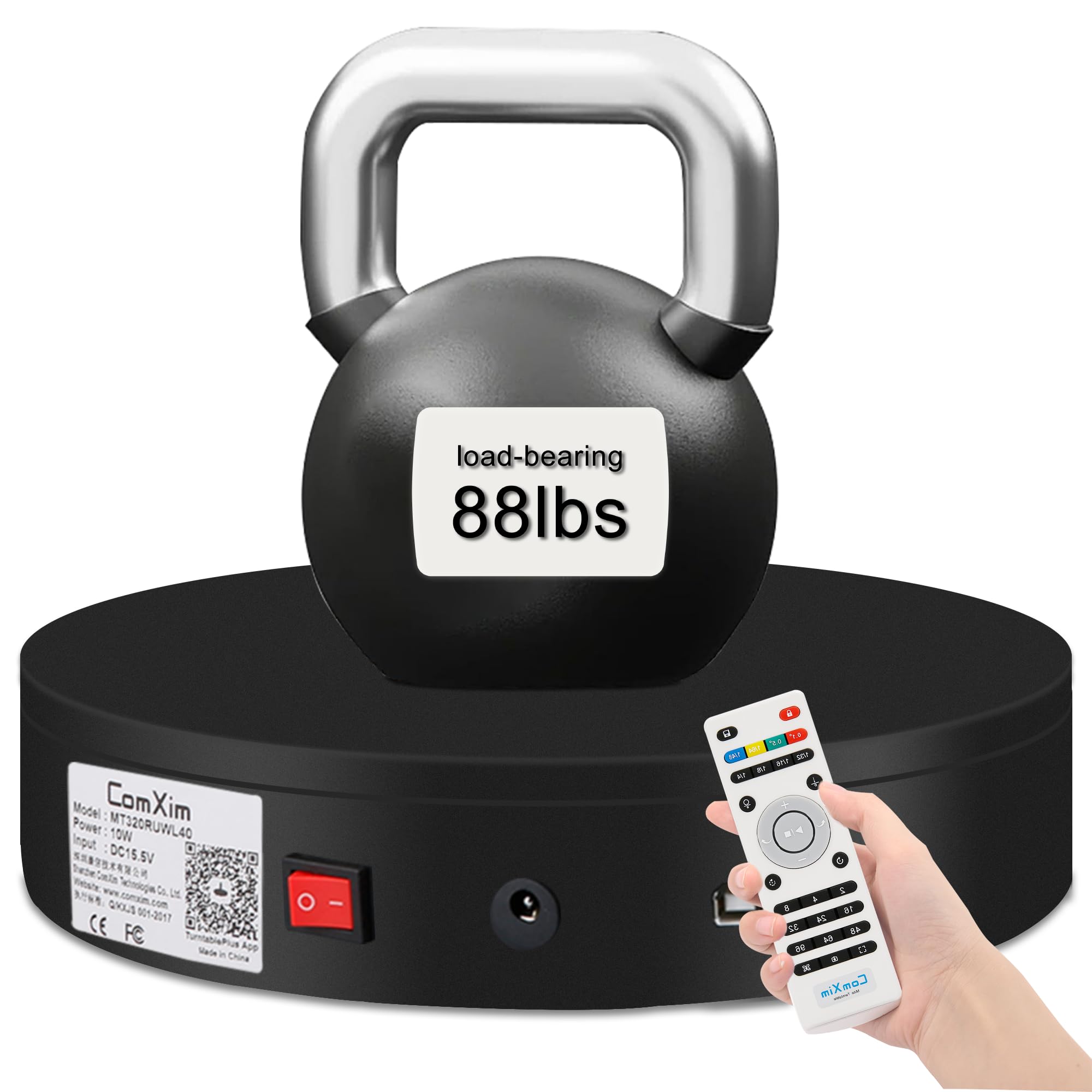 Buy ComXim Rotating Display Stand with Remote Control WiFi and USB ...