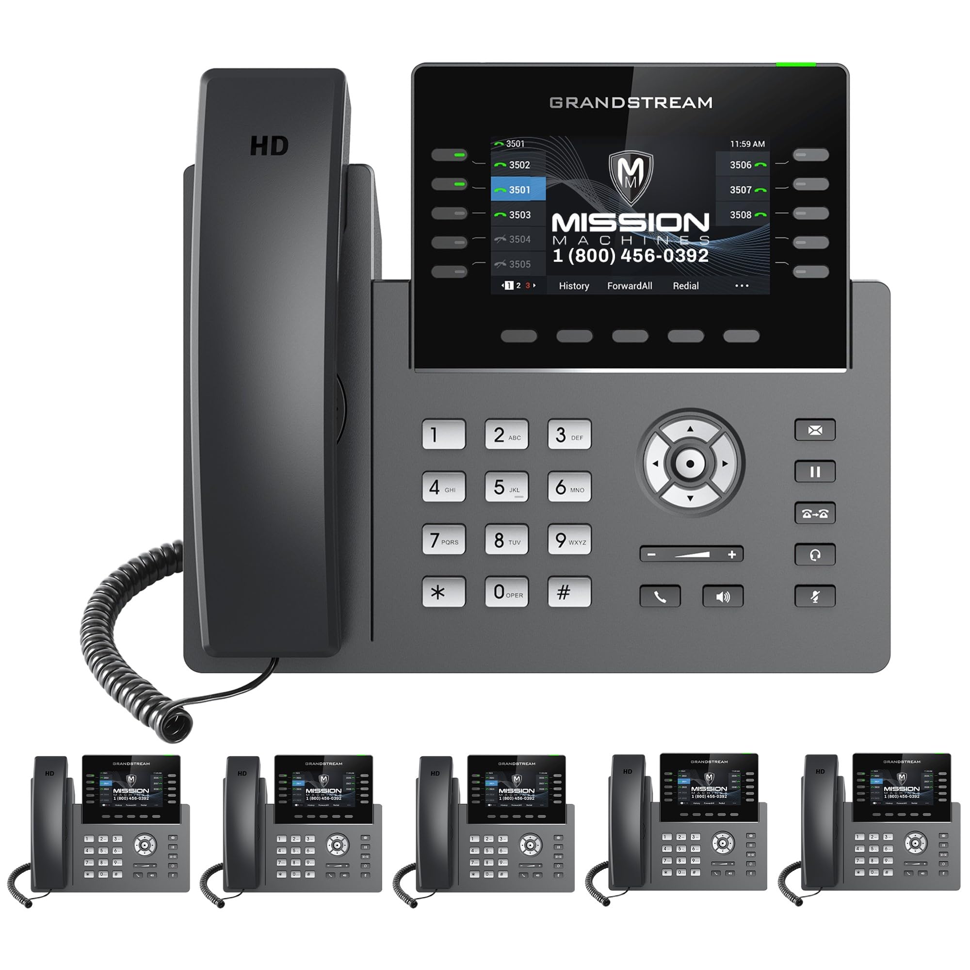 Amazon.com : Business Phone System 'Mission Machines' G400C: Includes ...