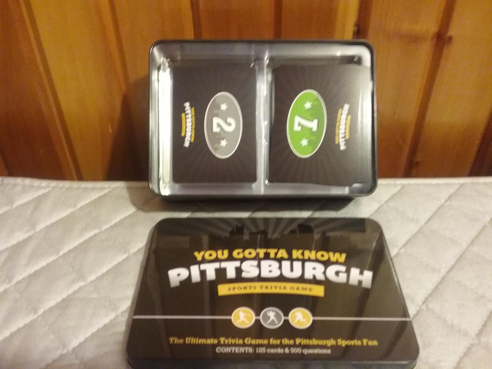Amazon.com: You Gotta Know Pittsburgh - Sports Trivia Game : Sports ...