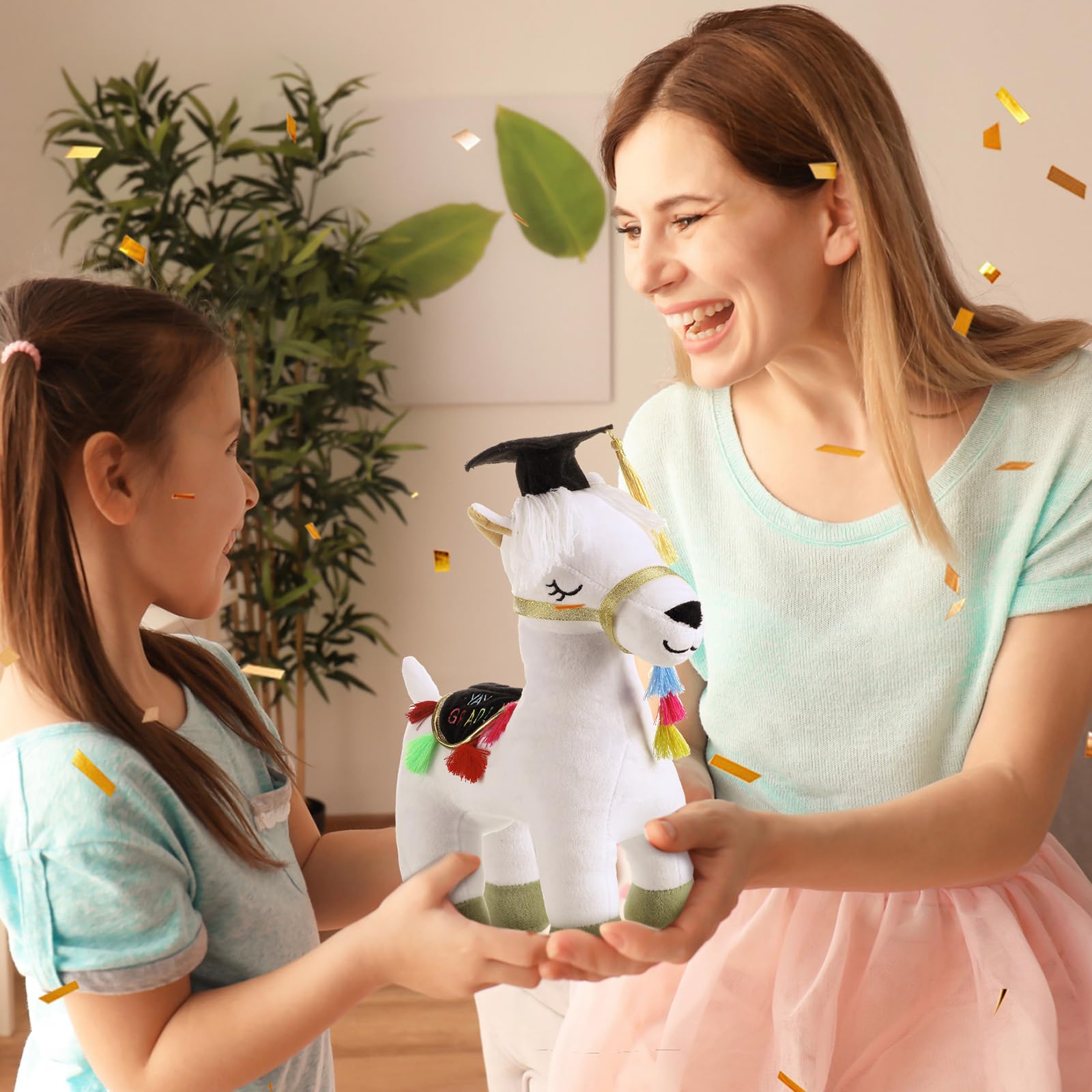 Snapklik.com : Hollowfly 11.81" Graduation Llama Plush Graduation ...