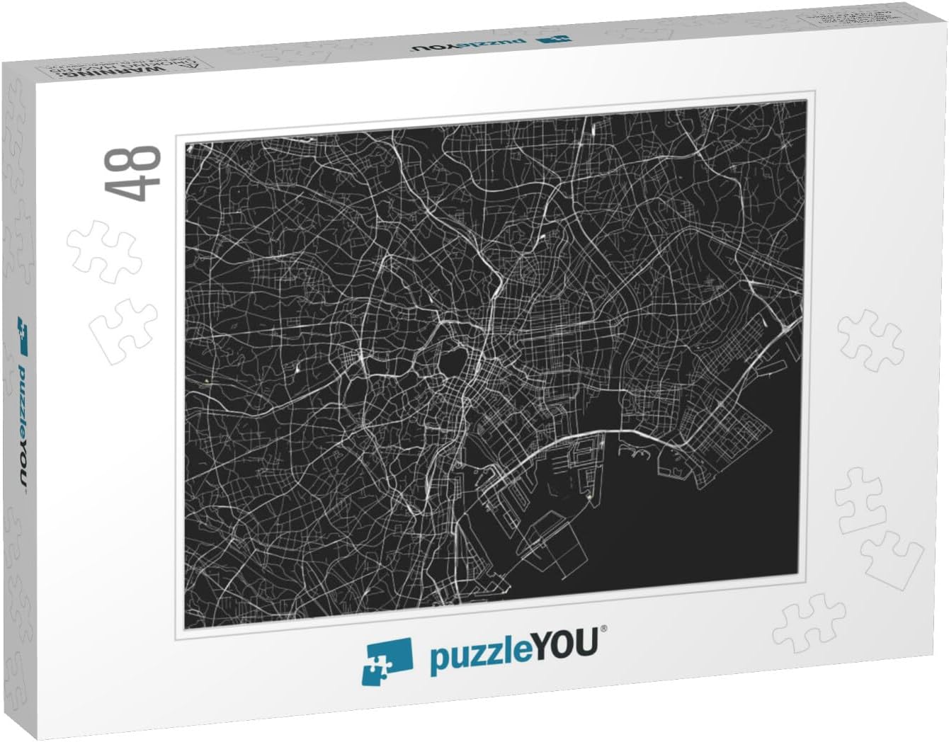 Amazon.com: Vector Map of The City of Tokyo, Kanto, Island Honshu, Ja ...