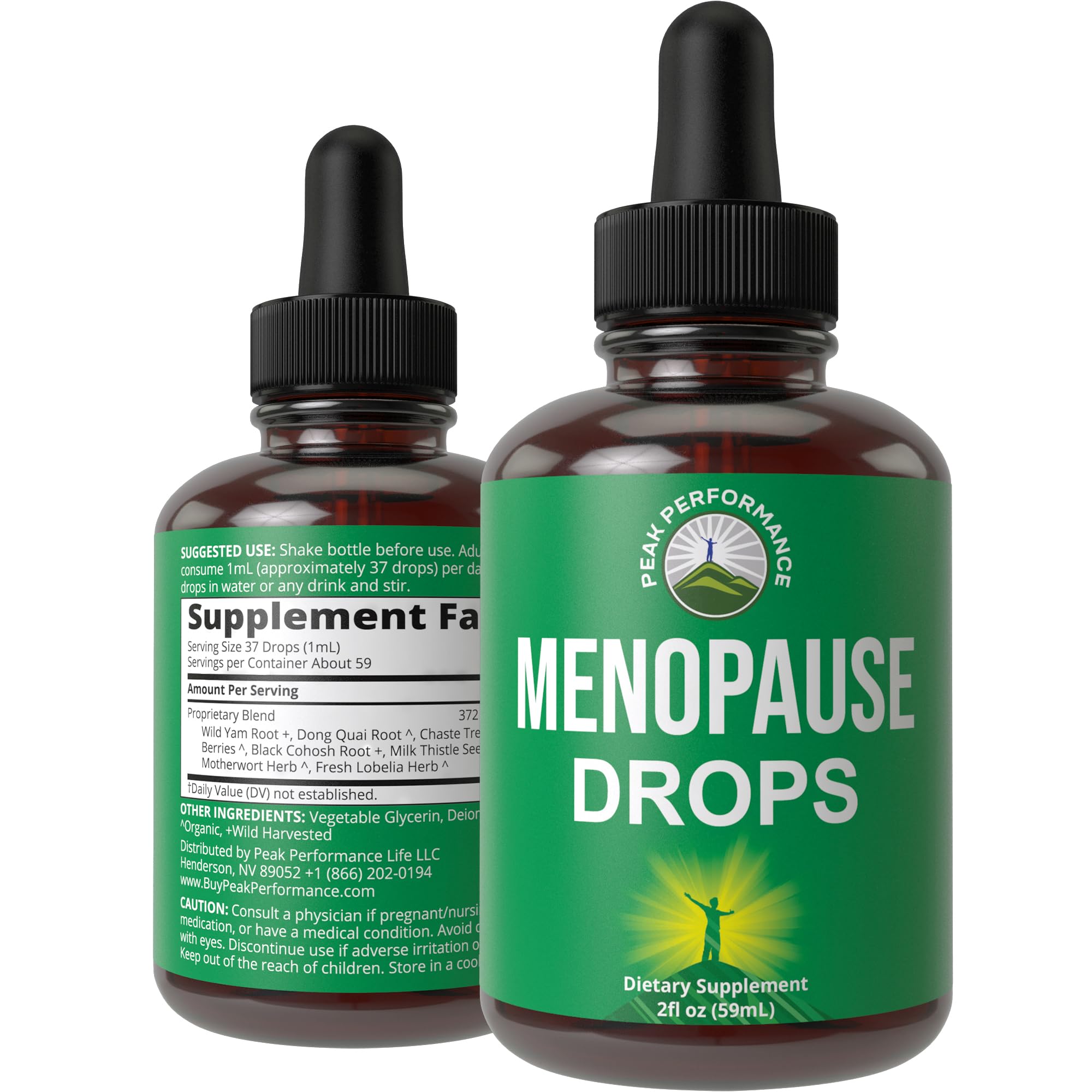 Amazon.com: Menopause Supplements 7-In-1 Liquid Drops. 7 Herbal ...