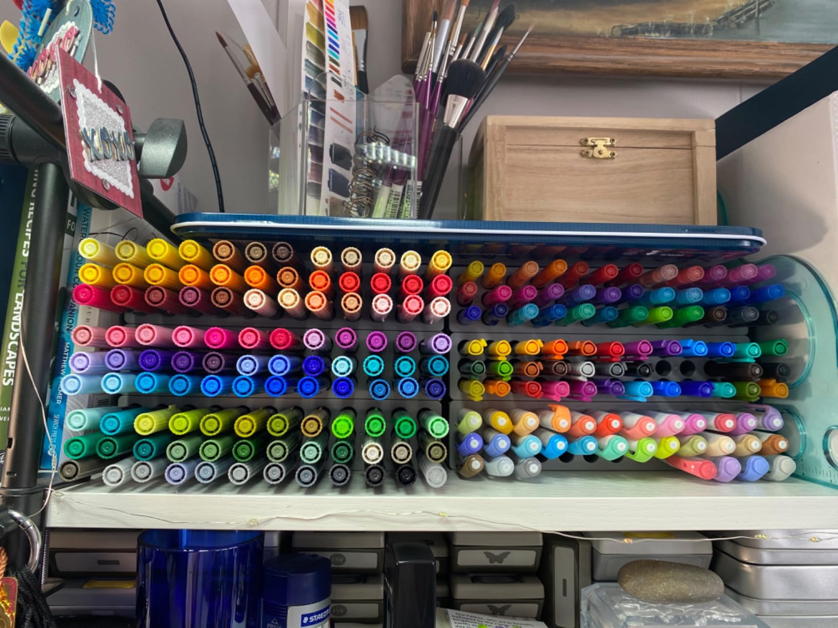 Tombow 56178 Marker Case. Easily Stores and Organizes 108 of Your ...