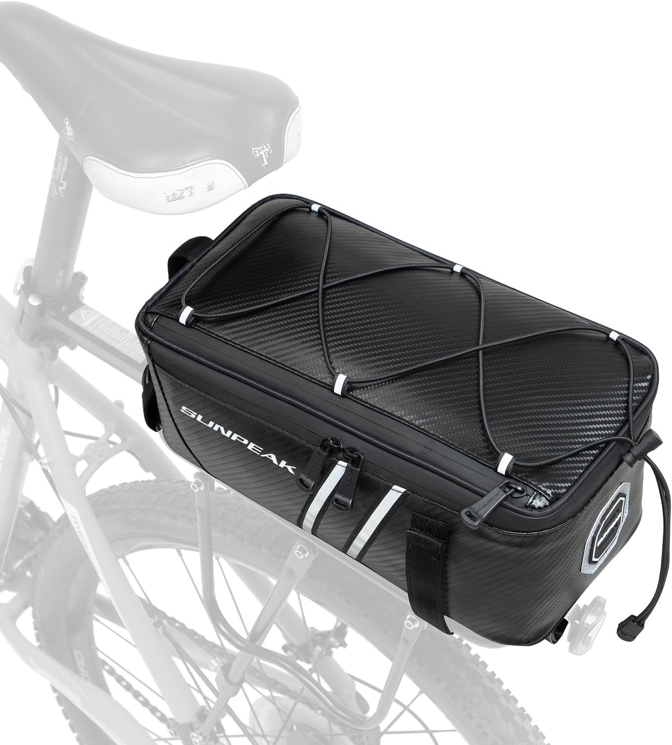 Amazon.com: ROCKBROS Foldable Bike Bag for Rear Rack - Durable ...