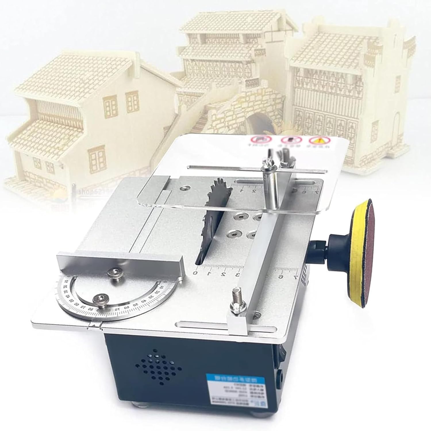 Precision Mini Electric Table Saw, Multi-Functional Table Saw Kit ...