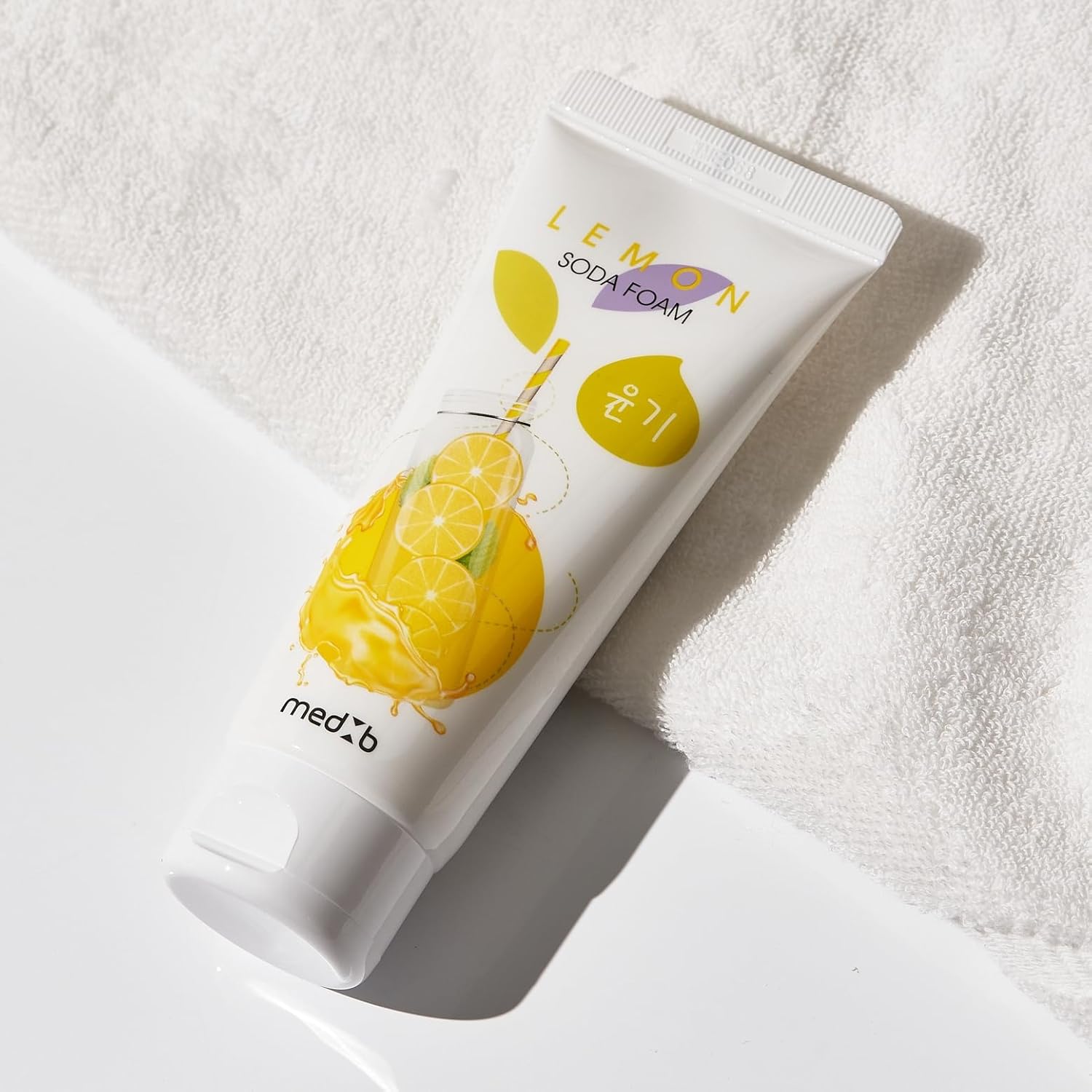 Amazon.com : Medb Lemon Soda Foam Cleanser, Lemon scented face foam ...