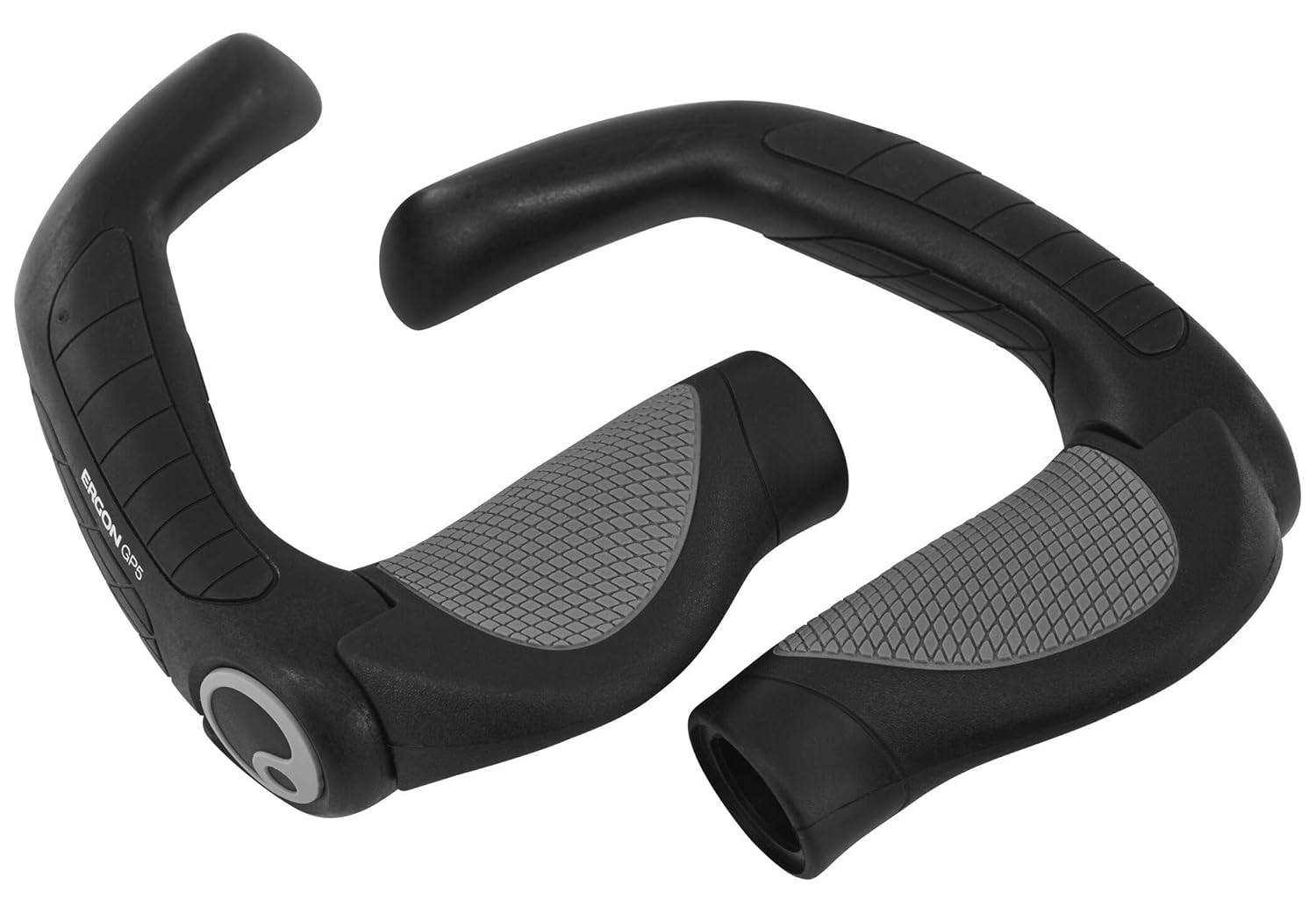 Ergon - GP5 Ergonomic Lock-on Bicycle Handlebar Grips with Extended Bar ...