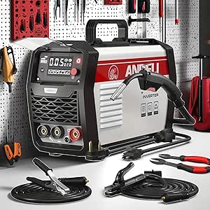 ANDELI Welding Machine 3 in 1 with LED Digital Display,120A 110V/220V ...