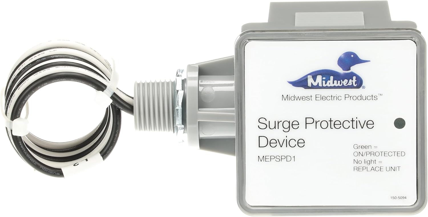 Amazon.com: MIDWEST MEPSPD1 Universal Surge Protection Device • Whole ...