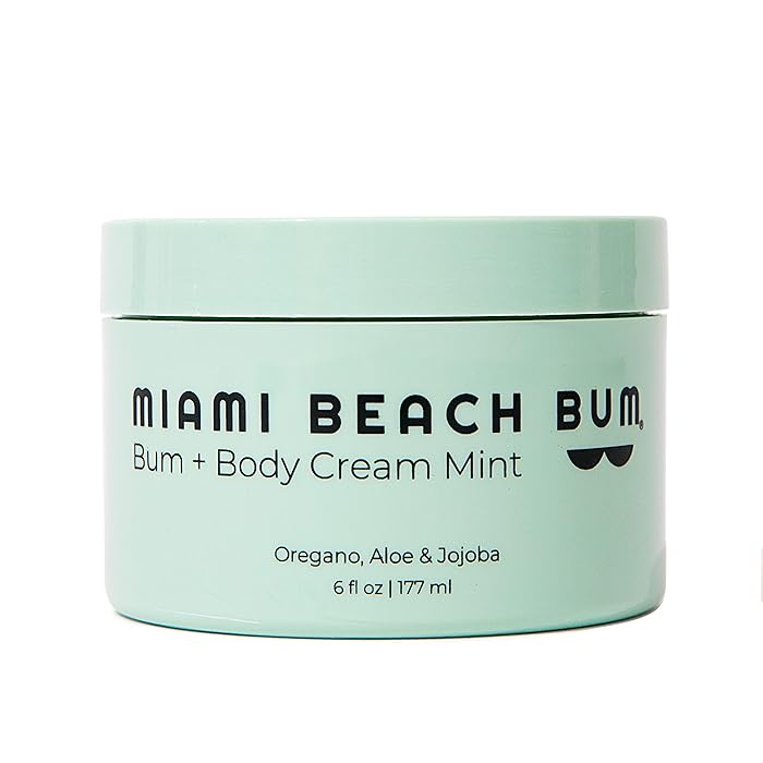 Buy Miami Beach Bum, Bum + Body Cream, Daily Moisturizer to Clear Body ...