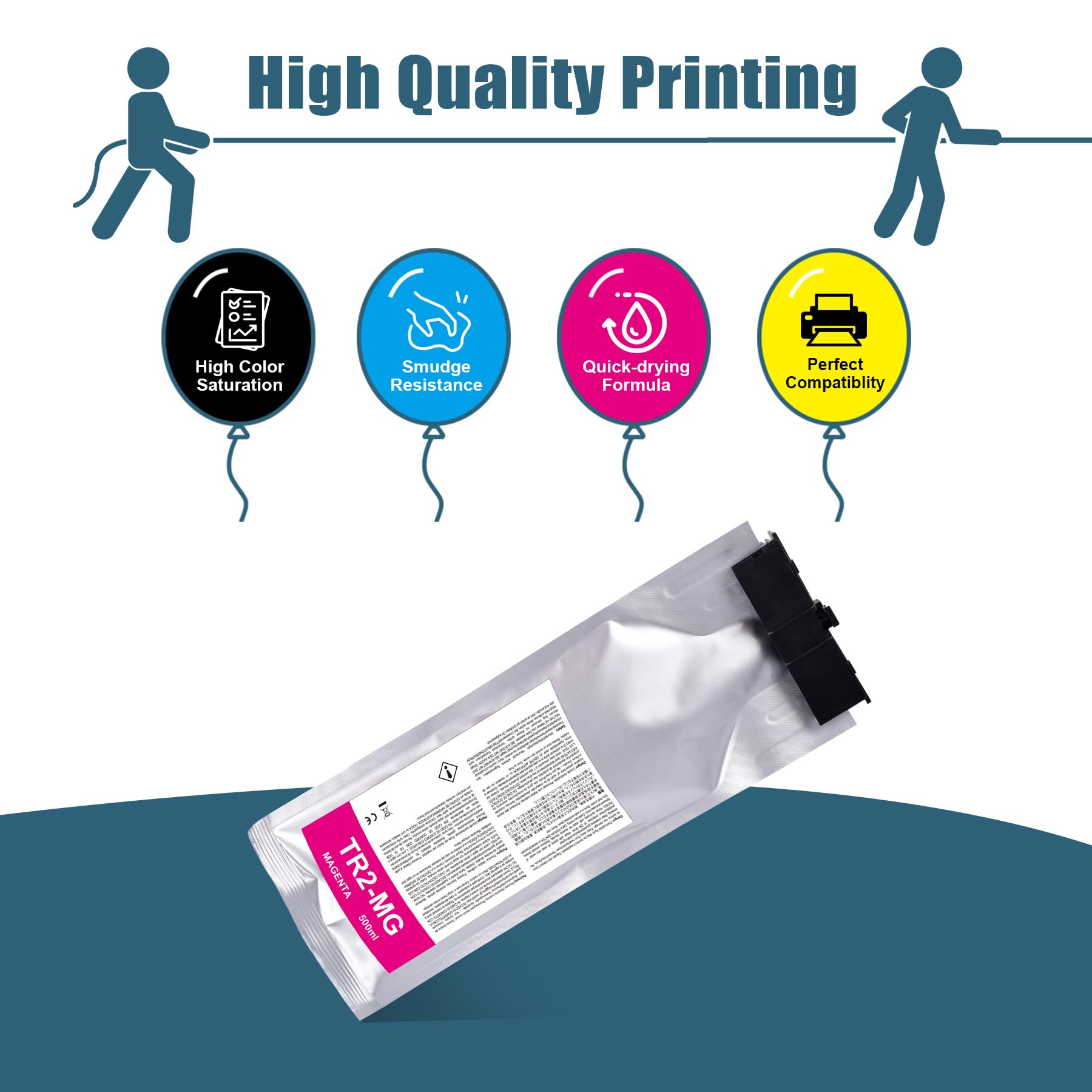 Roland Tr2 Ink CLREEGRI TR2 Ink Cartridges - 4 Pack Replacement For ...