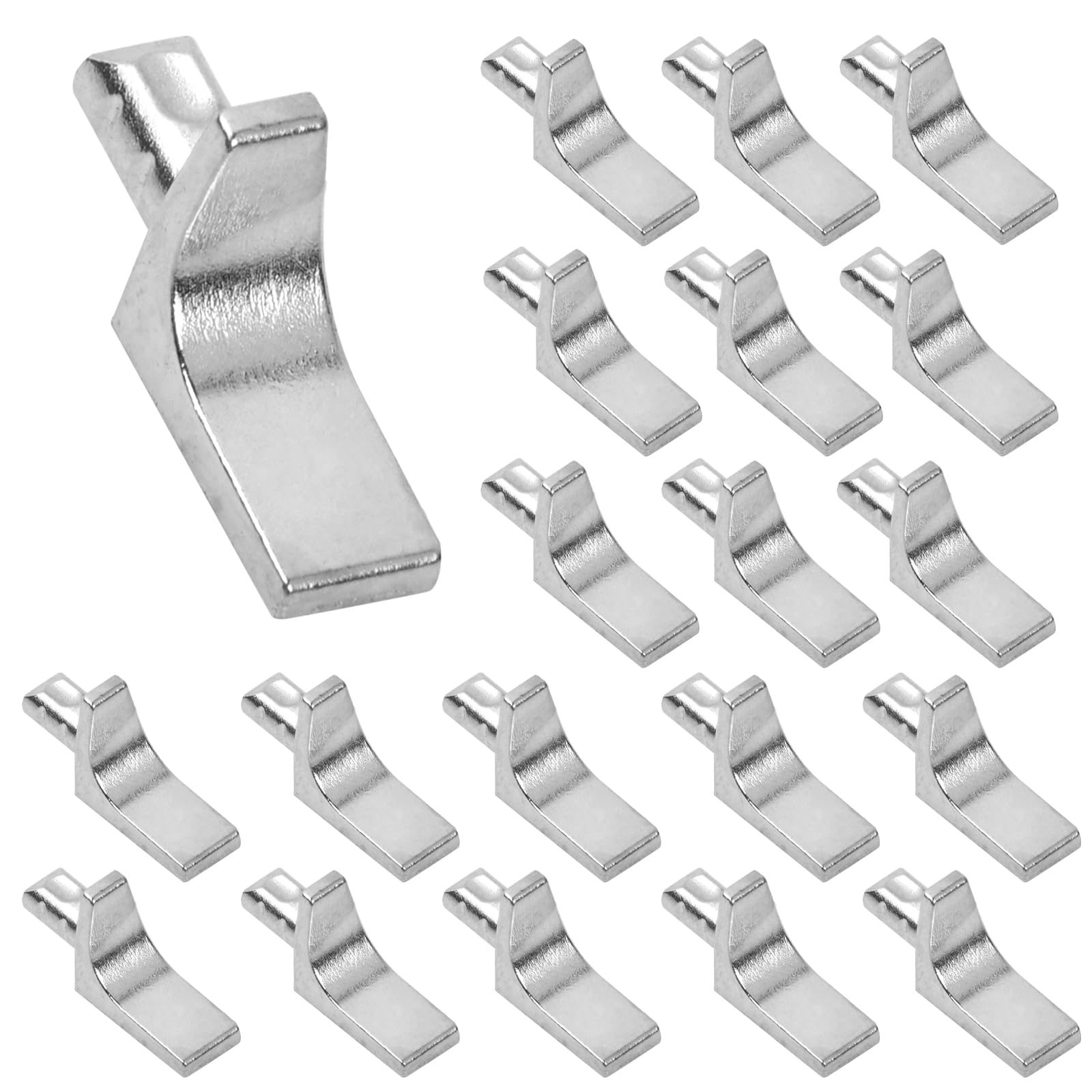 volumoon 20PCS 5mm L Shaped Shelf Pegs, Shelf Support Pegs 5mm, Metal ...