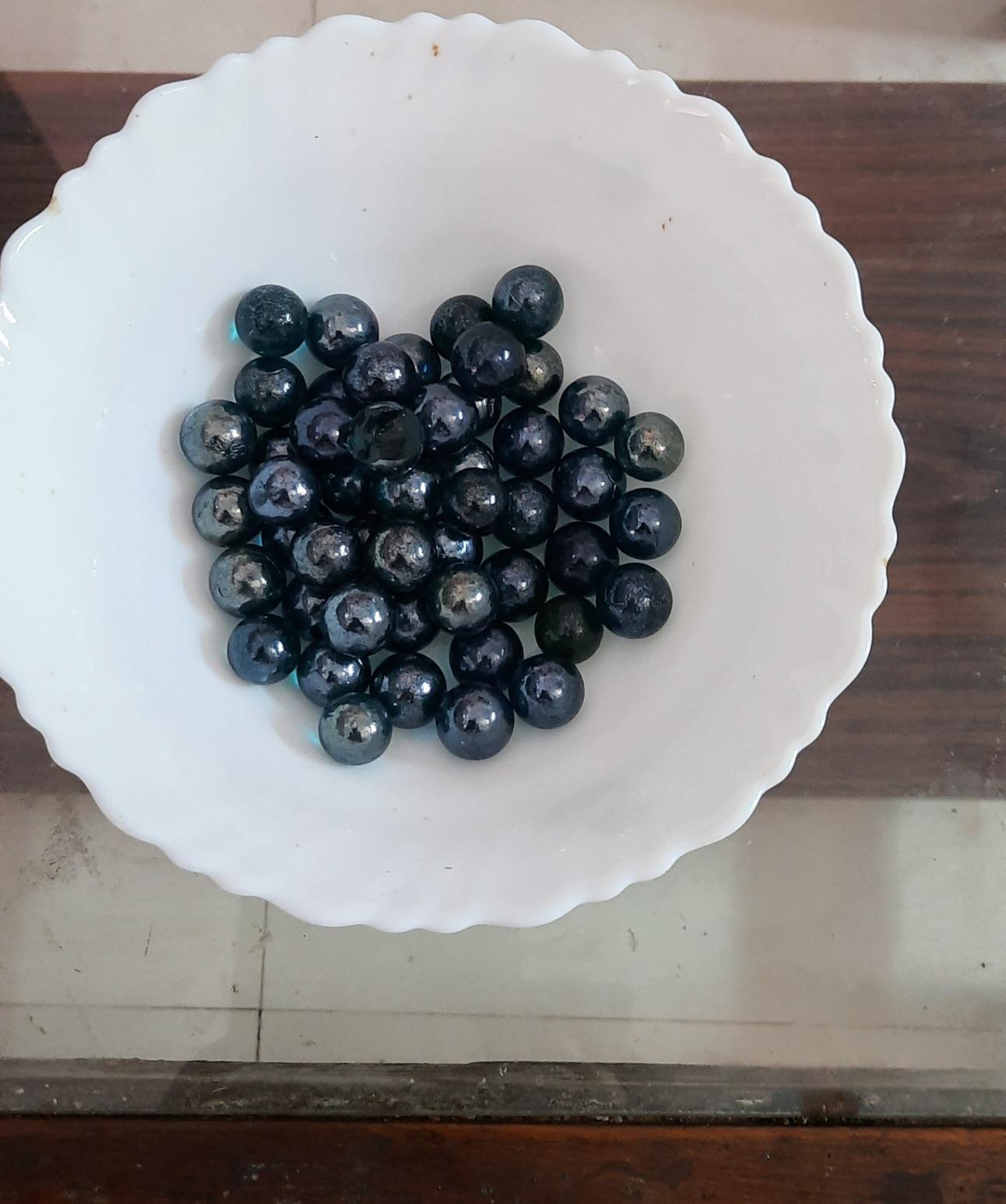 NPRC 50 Pcs Supreme Marble Glass Playing Balls (Kanche, Goli ...