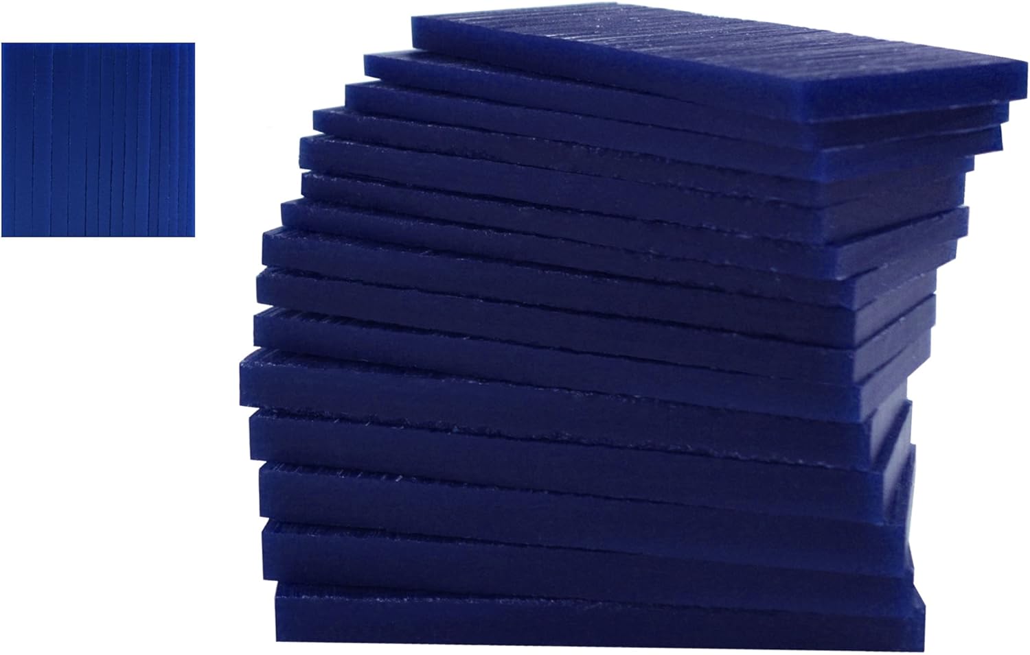 Amazon.com: 15 Piece Assortment of 1/2 Lb Blue Wax Carving Block ...