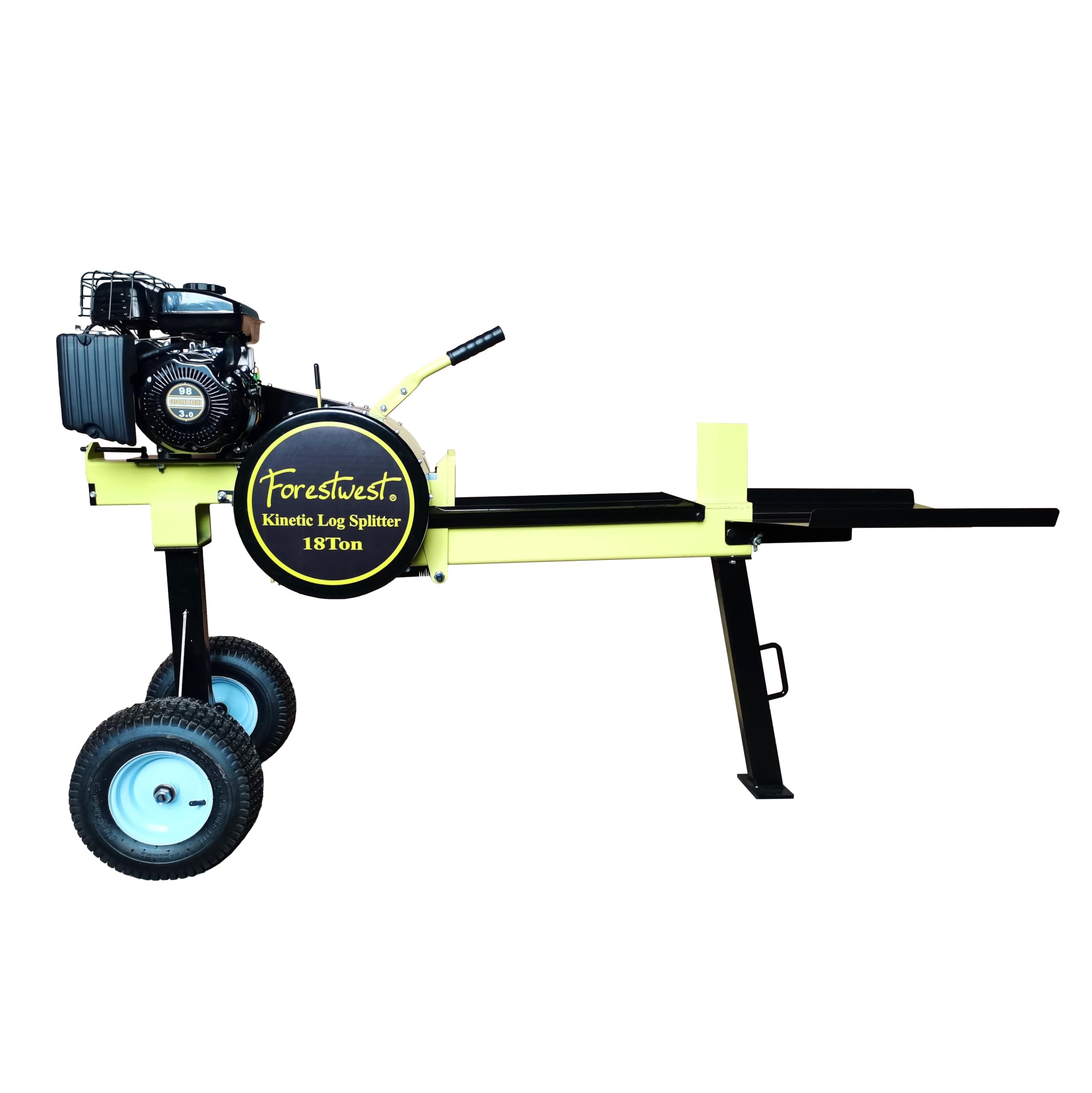Amazon.com : FORESTWEST 11097P, 18Ton 3HP Petrol Kinetic Log Splitter ...
