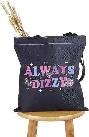 Amazon.com: PWHAOO POTS Awareness Gift Always Dizzy Tote Bag Chronic ...