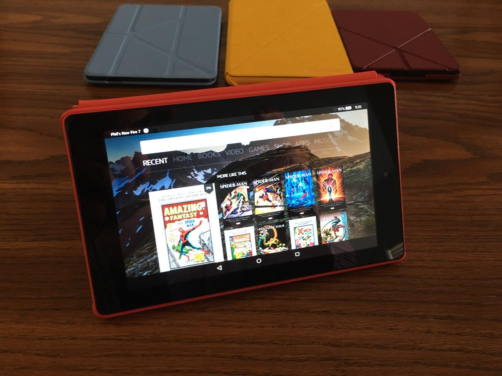 Amazon.com: Amazon Fire 7 Tablet Case (7th Generation, 2017 Release ...