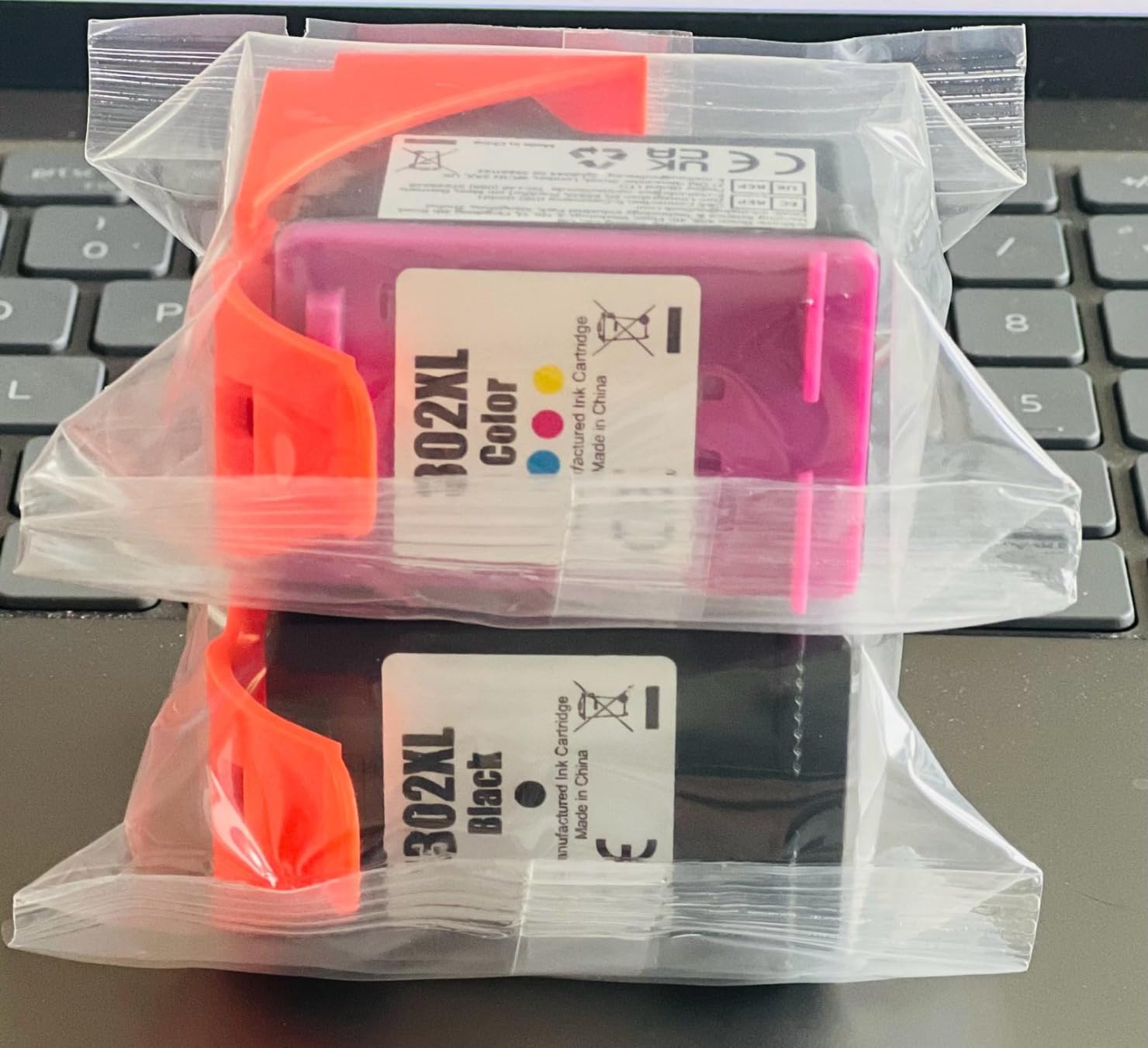 302XL Ink Cartridges Black and Colour Replacement for HP 302 Ink ...