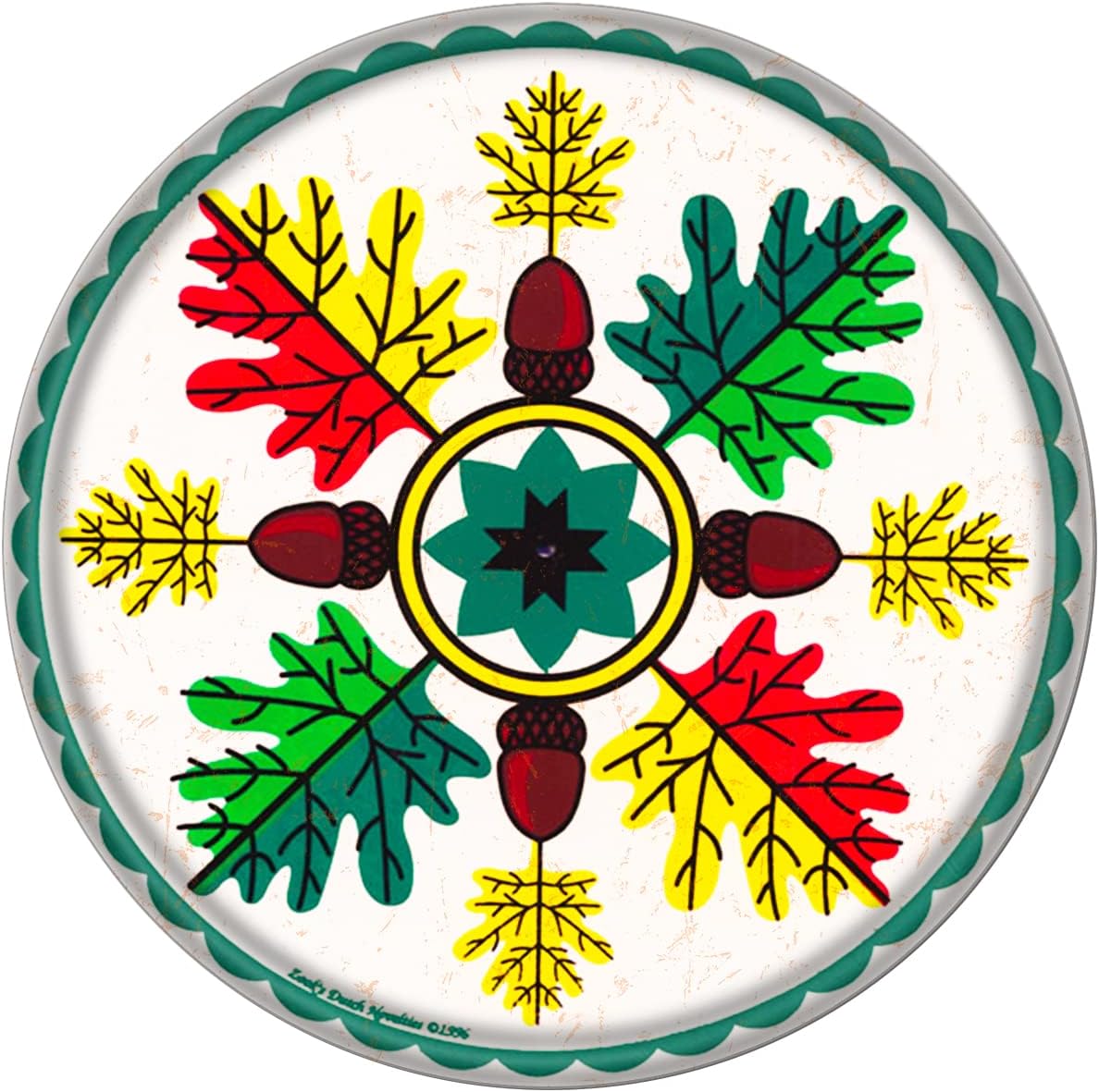 Amazon.com: Nihybox Retro Metal Round Sign Pennsylvania Zook Dutch Hex ...