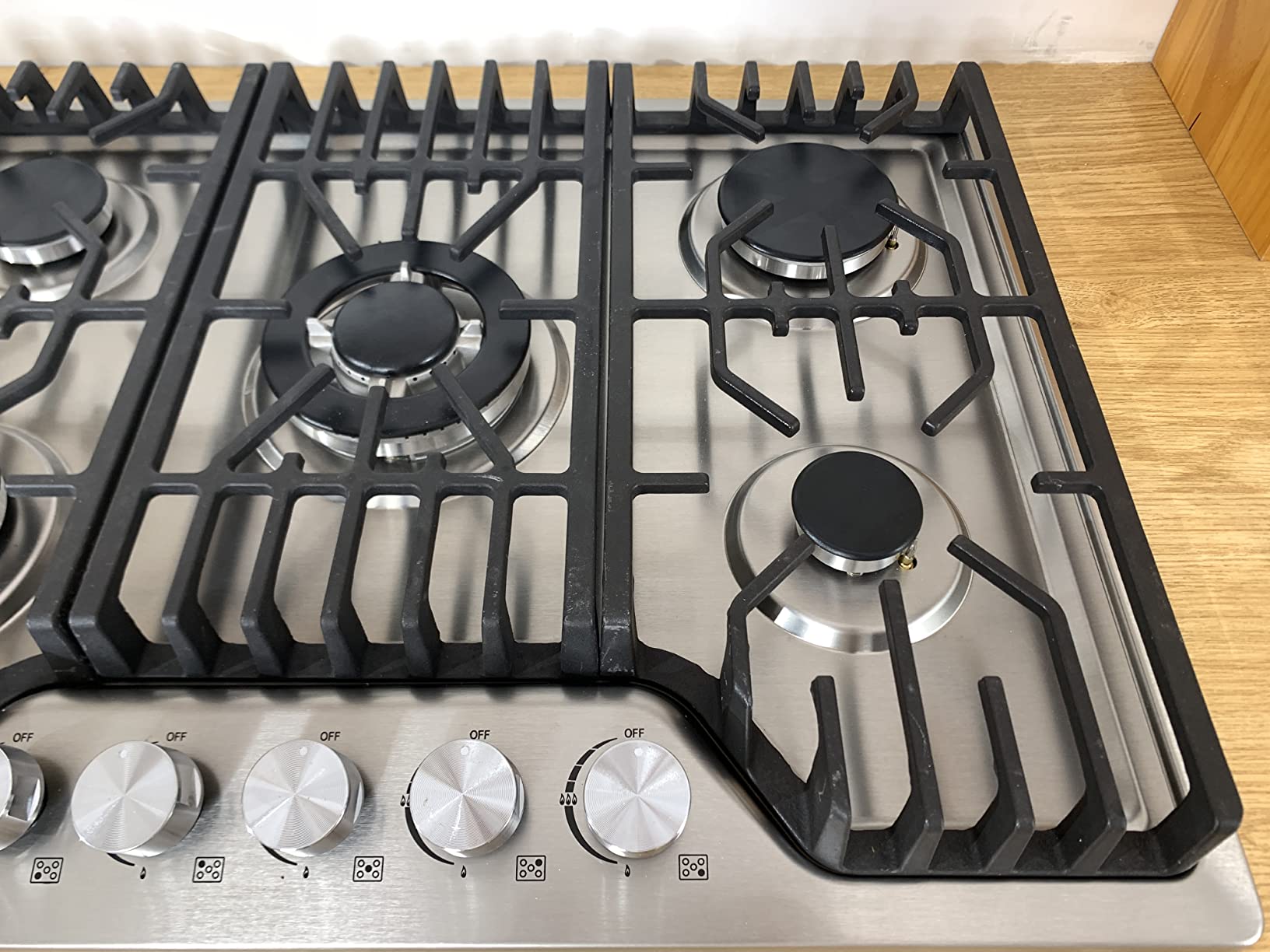 $28/mo - Finance Gas Cooktop 23 inch, Bulit-in Gas Stove Top with 4 ...