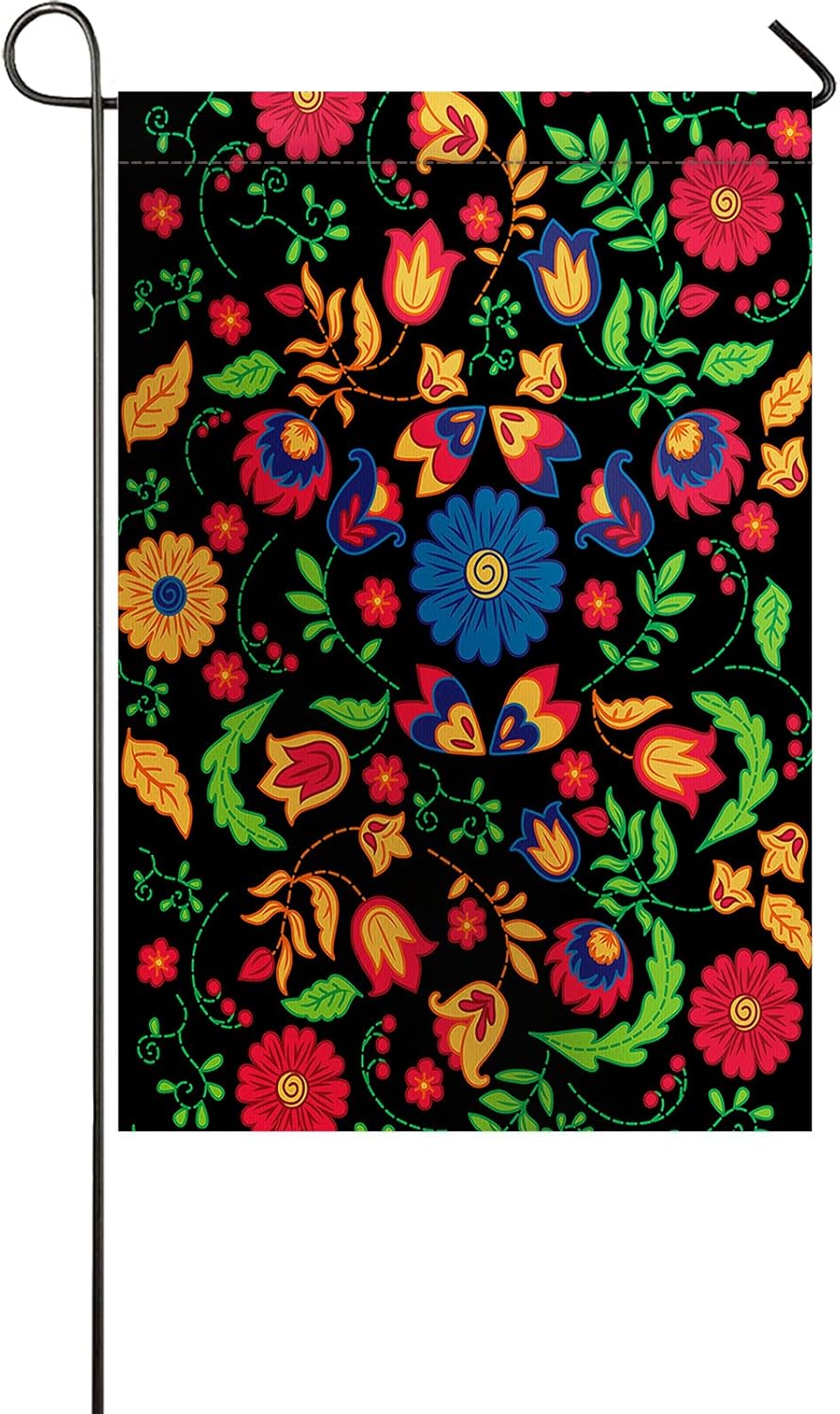 Amazon.com : Mexican Welcome Garden Flag, Double Sided Seasonal Outside ...