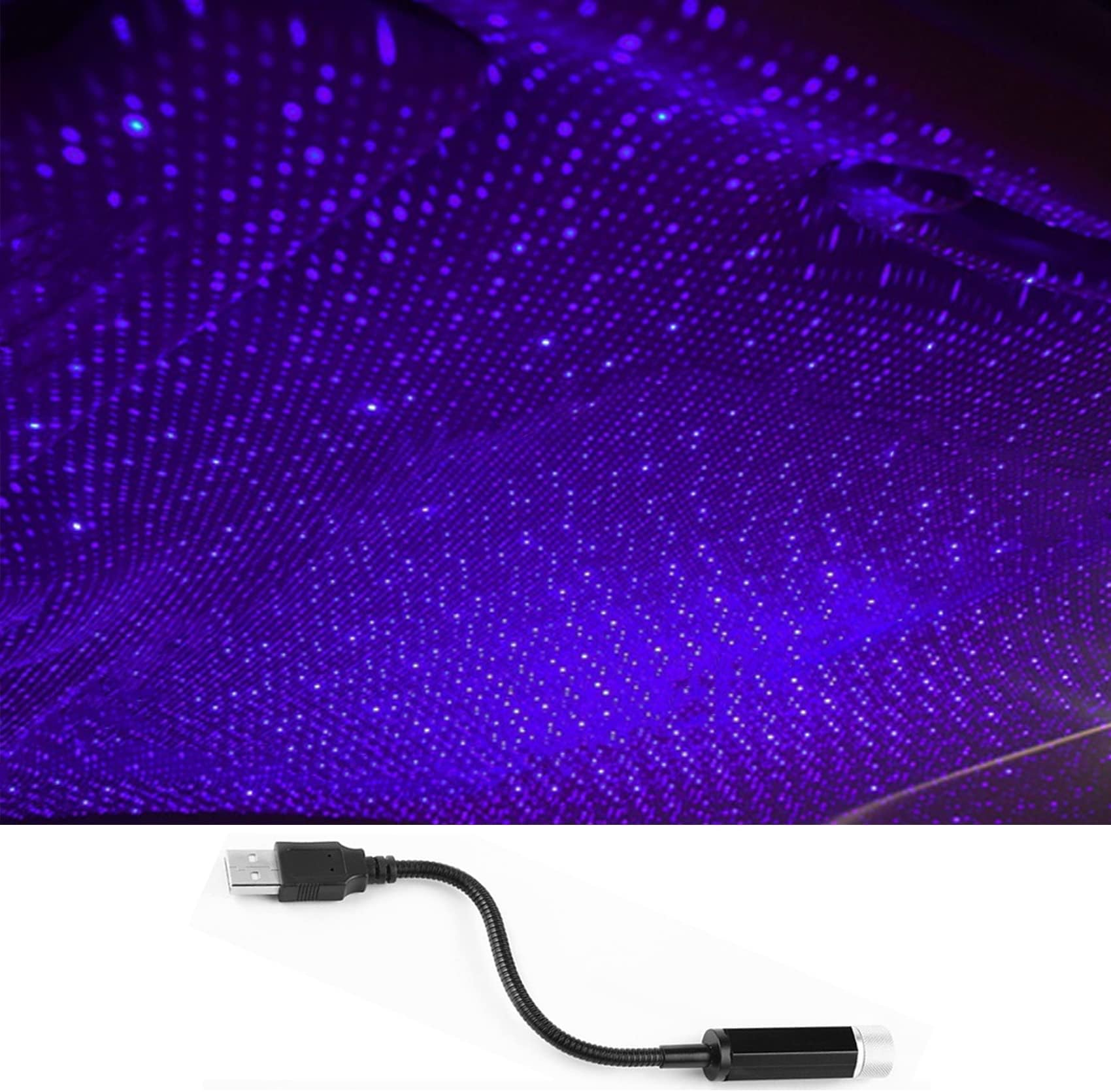 Amazon.com: USB Star Projector Night Light, Car Ceiling Interior Light ...