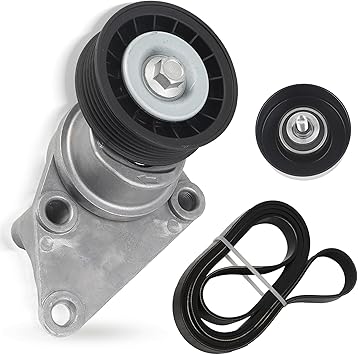 Amazon.com: Dasbecan 90K-38158C Serpentine Belt Drive Tensioner Pulley ...