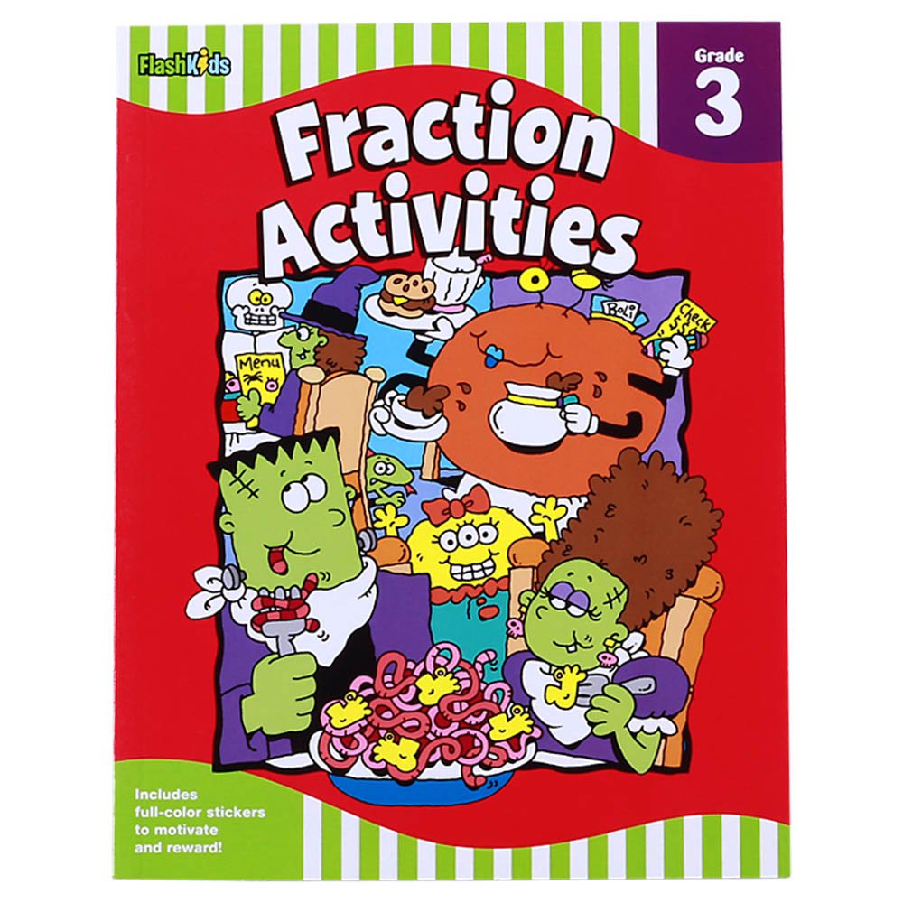 Fraction Activities: Grade 3 (Flash Skills): Flash Kids Editors ...