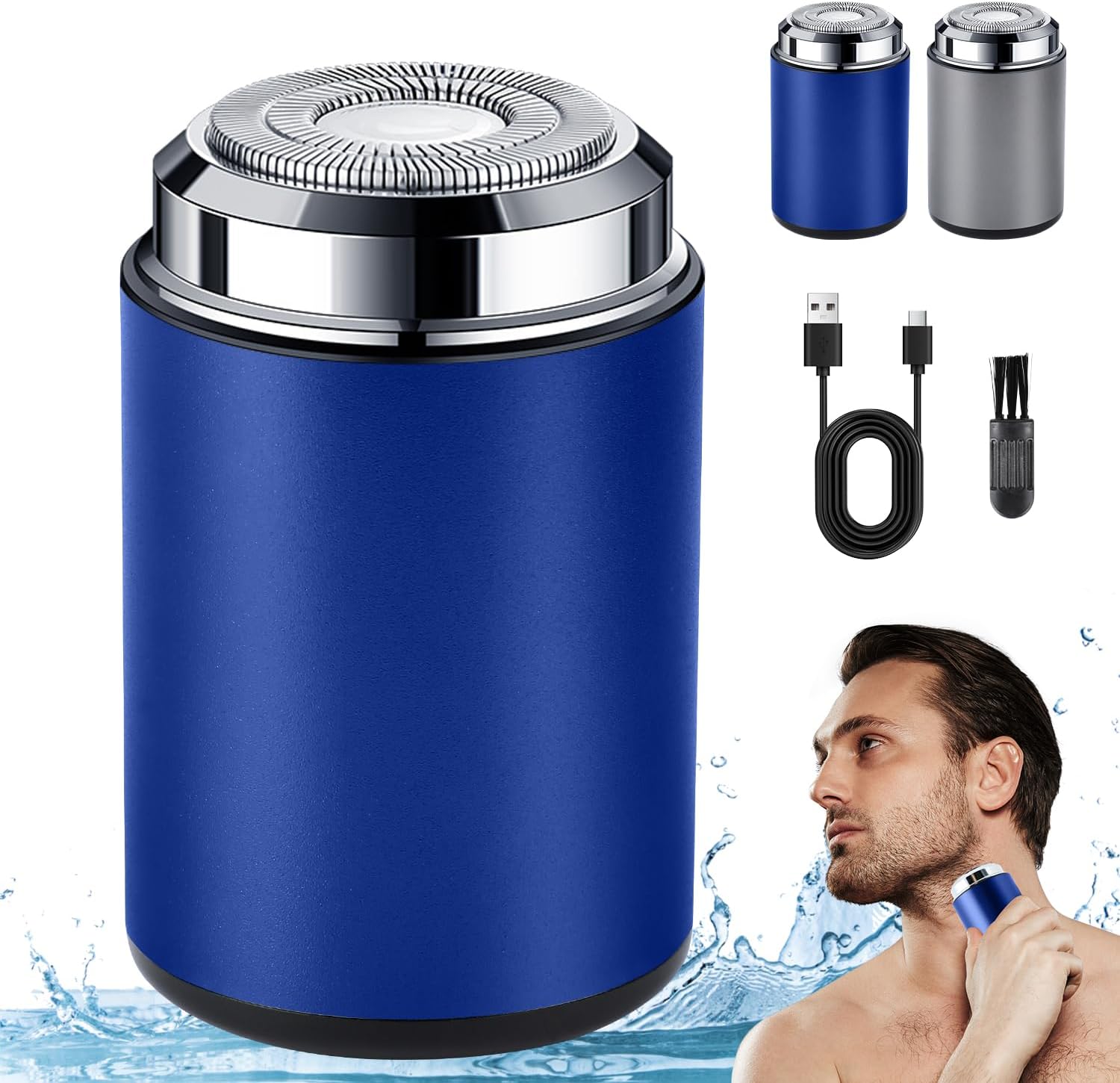 Amazon.com: Lucift Unisex Mini Portable Electric Shaver, USB C ...