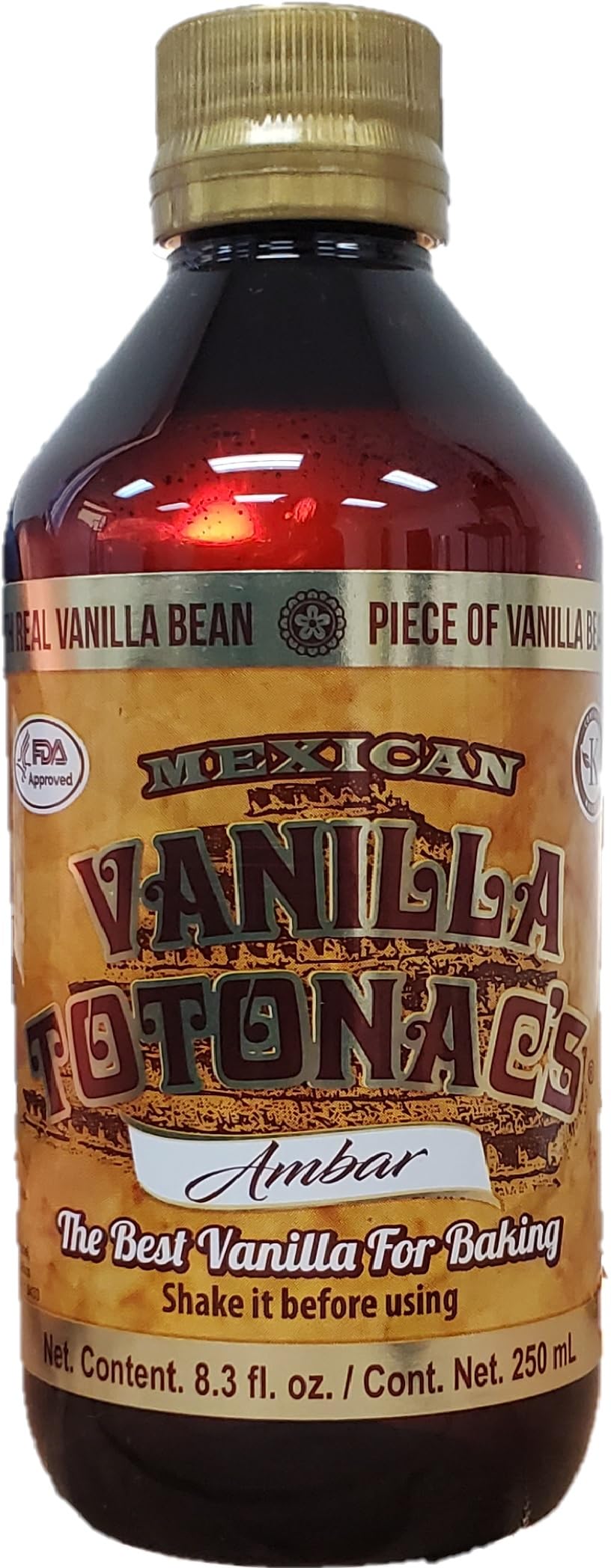 Amazon.com : Mexican Vanilla Totonac’s Bottle - Pure Imported Vanilla ...