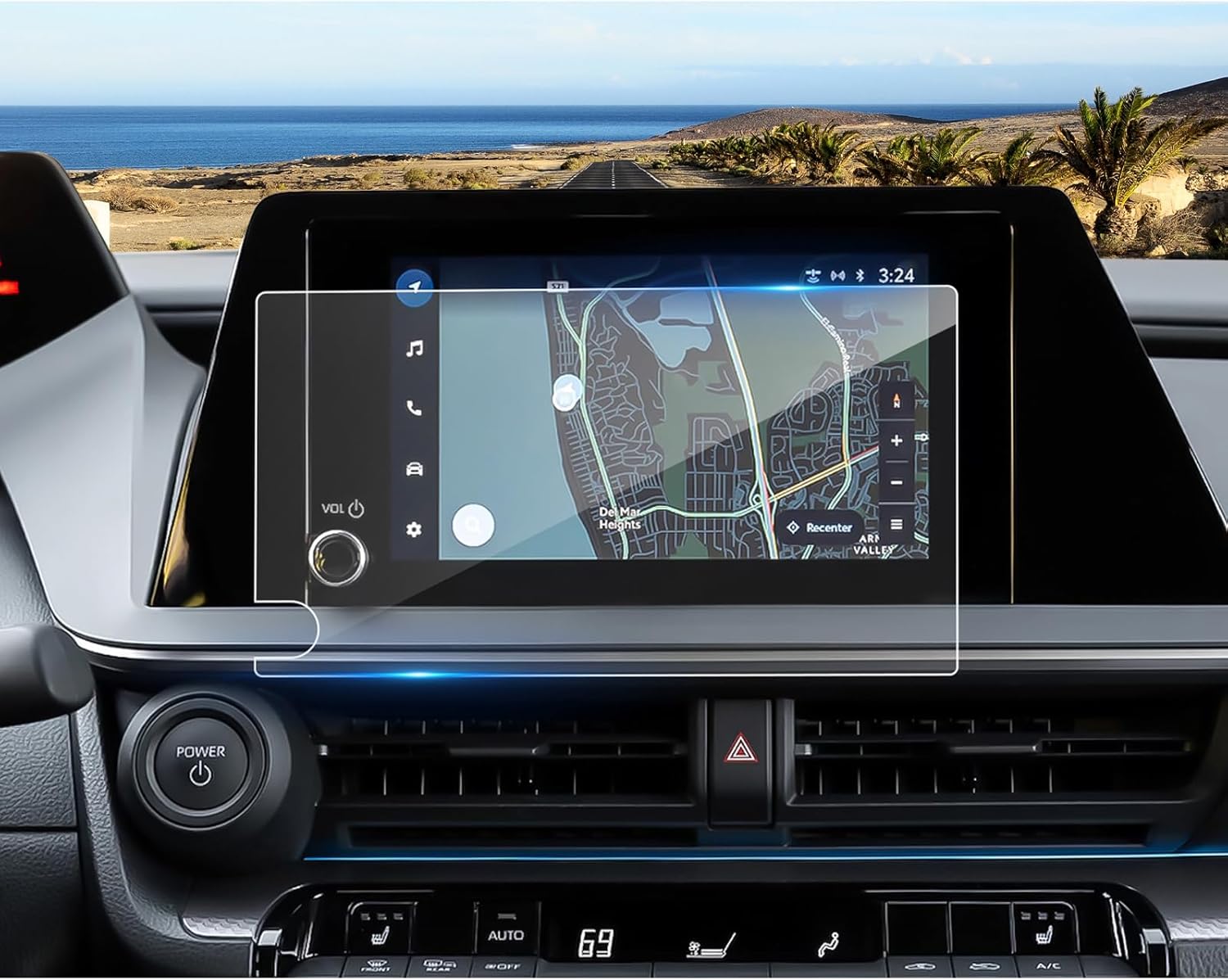 Amazon.com: Coleya 2023 2024 2025 Prius Screen Protector for Toyota ...