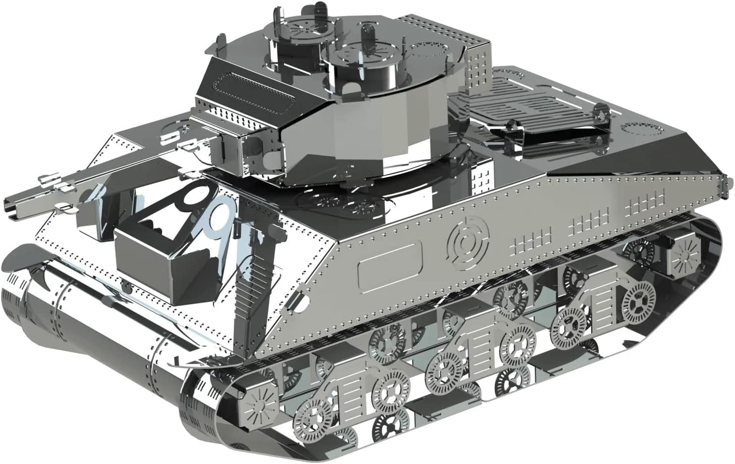 Amazon.com: METAL-TIME Model M4 Sherman, 3D Puzzles for Adults or Teens ...