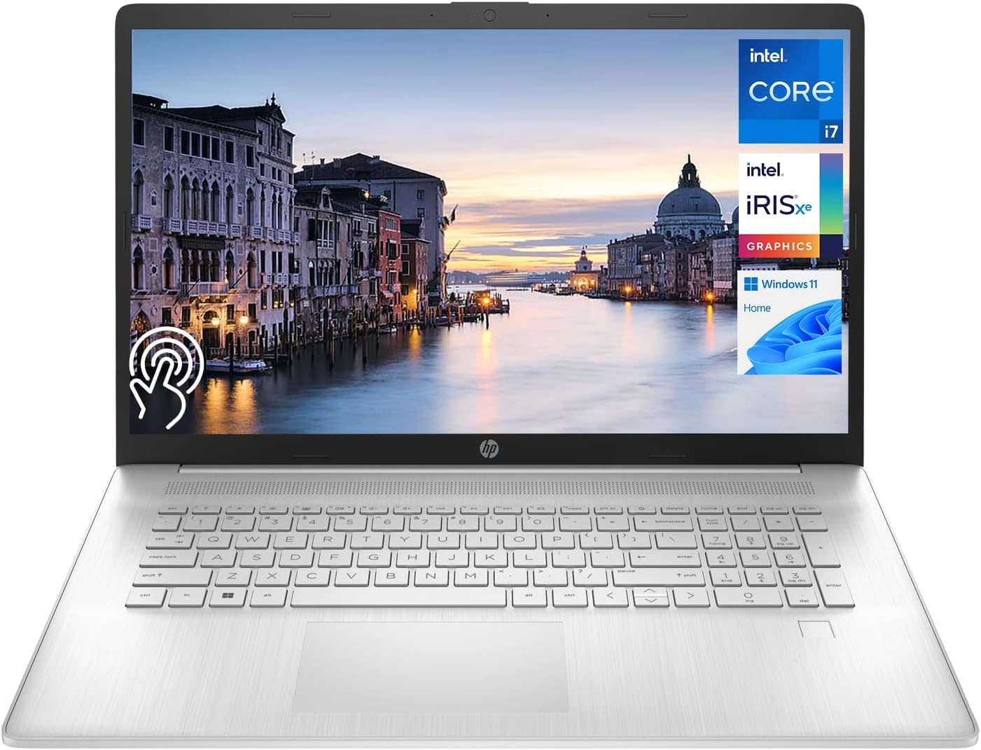 Amazon.com: HP 17 Laptop, 17.3" HD+ Touchscreen, Intel Core i7-1255U ...