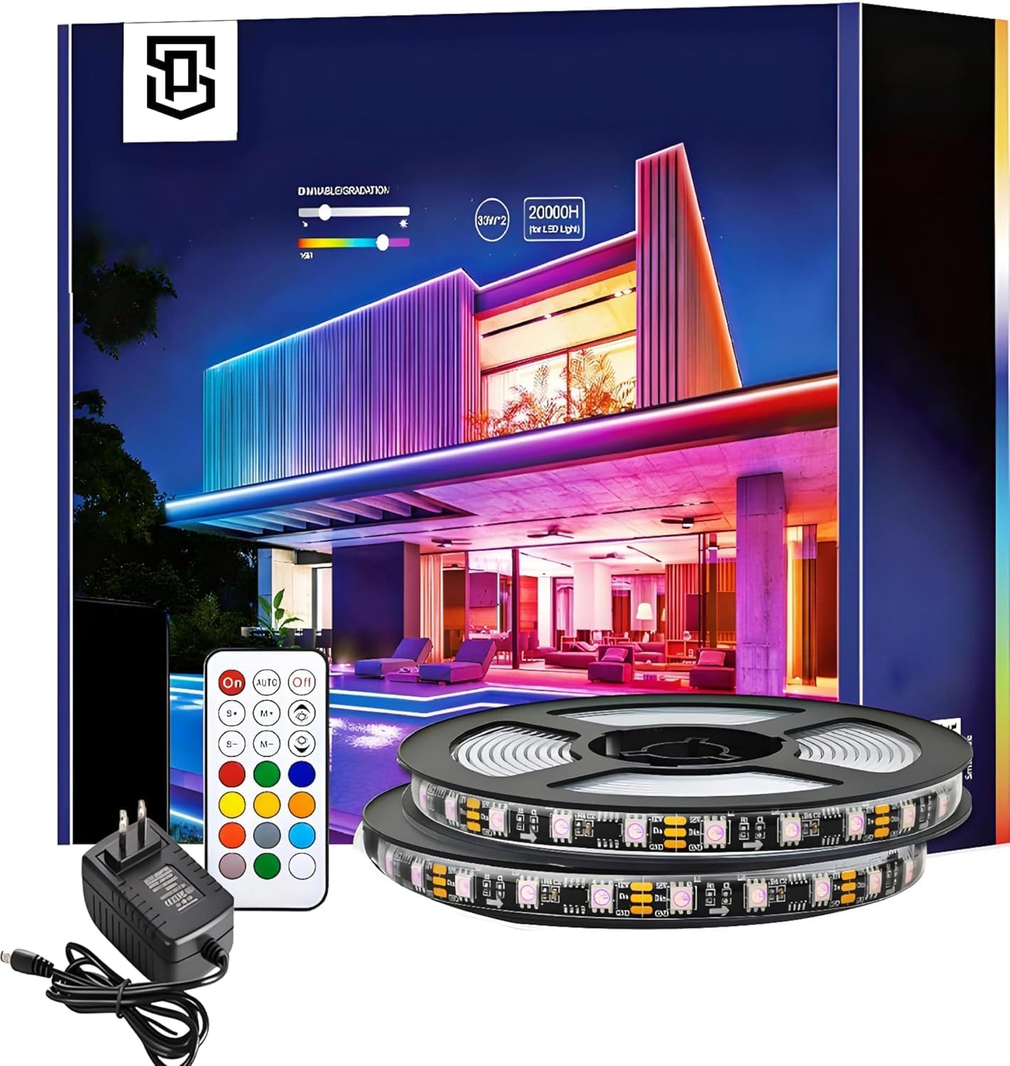 Buy 8X8 64 LED Matrix WS2812 5050 RGB Dream Color Individually ...