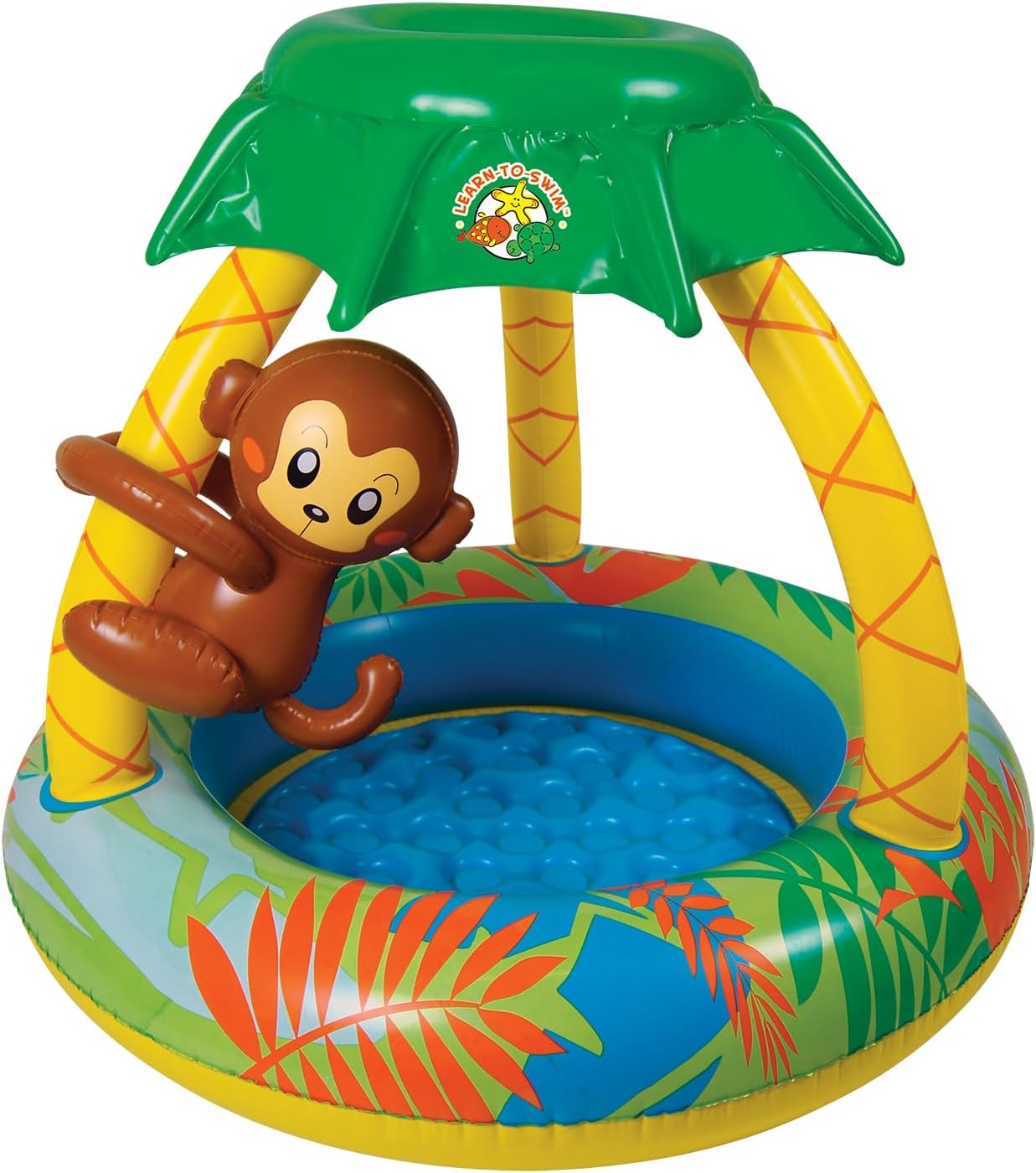 Amazon.com: Relaxgiant 47 Inches Baby Pool with Canopy Elephant ...