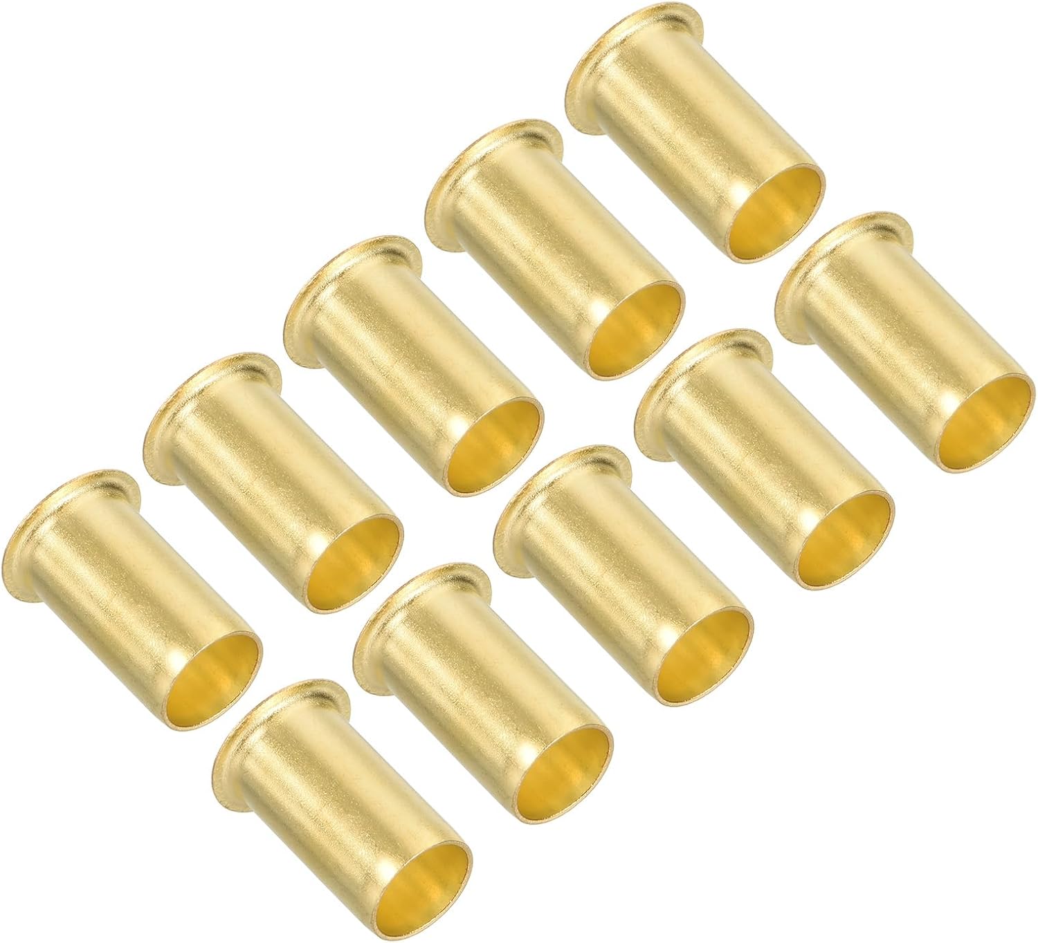 Amazon.com: PATIKIL Brass Compression Insert for 1/2" Tube OD, 10 Pack ...