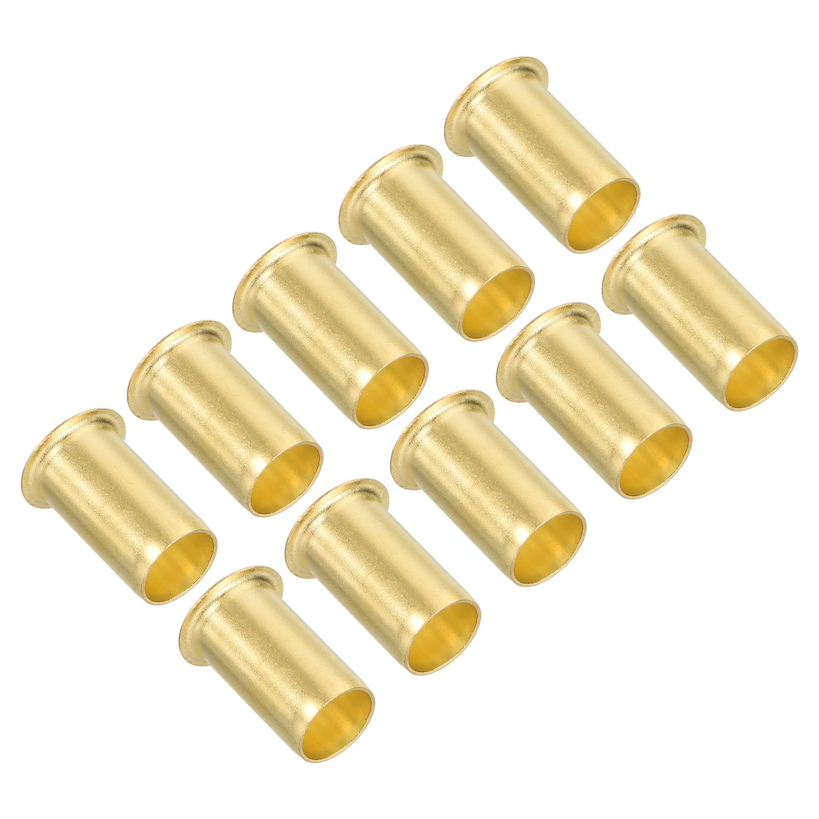 Amazon.com: PATIKIL Brass Compression Insert for 1/2" Tube OD, 10 Pack ...