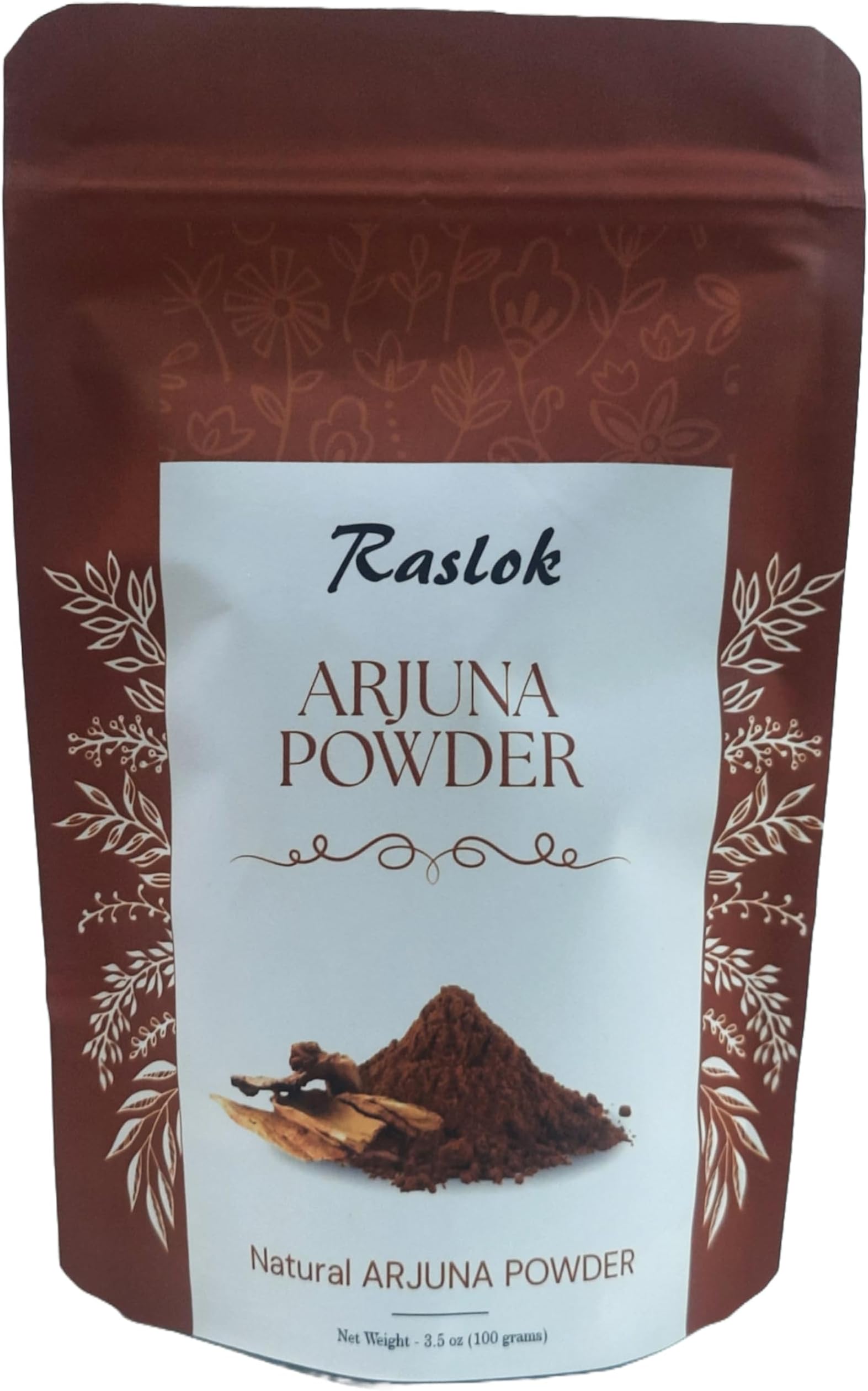 Amazon.com: Raslok Arjuna Powder | Terminalia Arjuna Powder (3.52 ...
