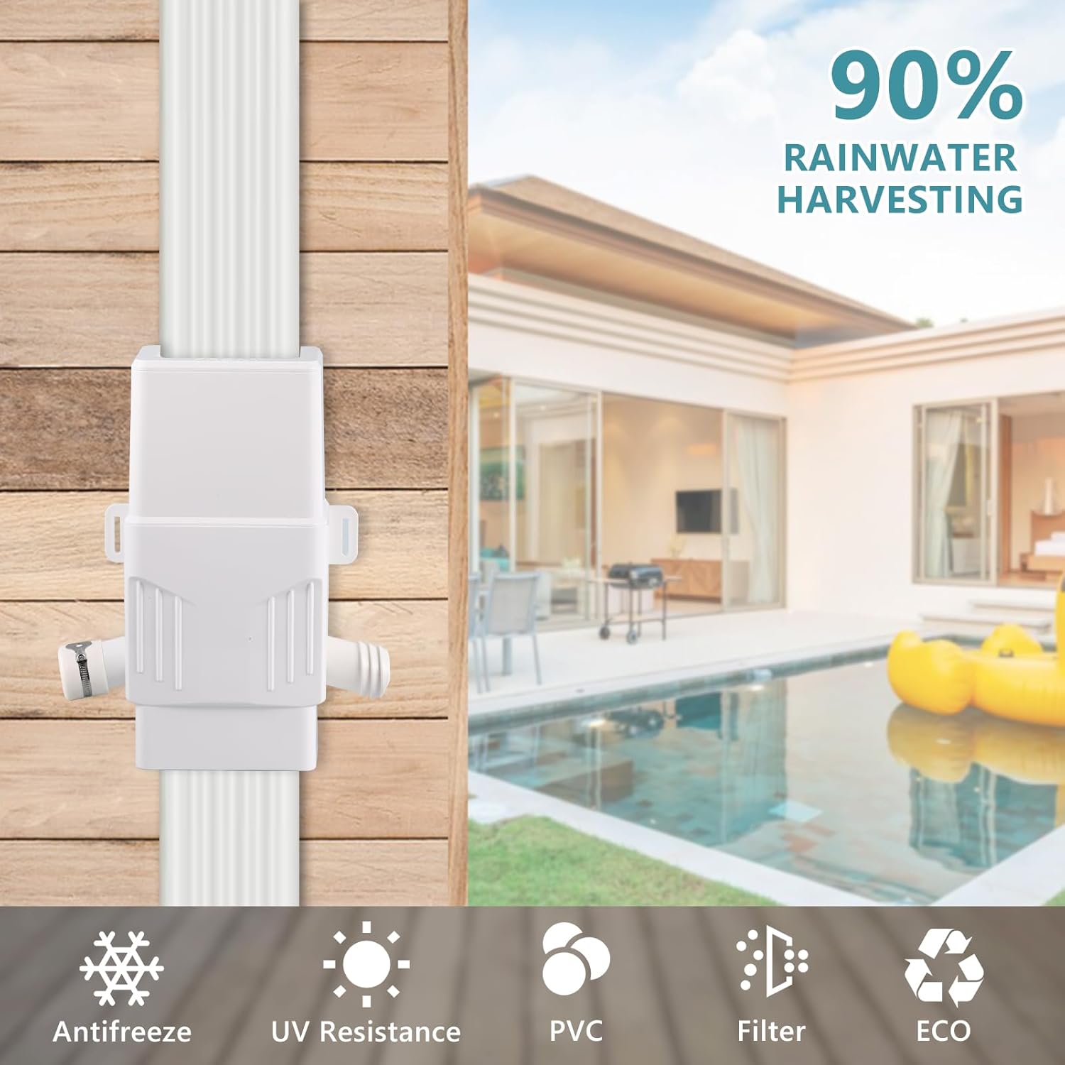 Rainwater Collection System, Rain Barrel Diverter Australia | Ubuy