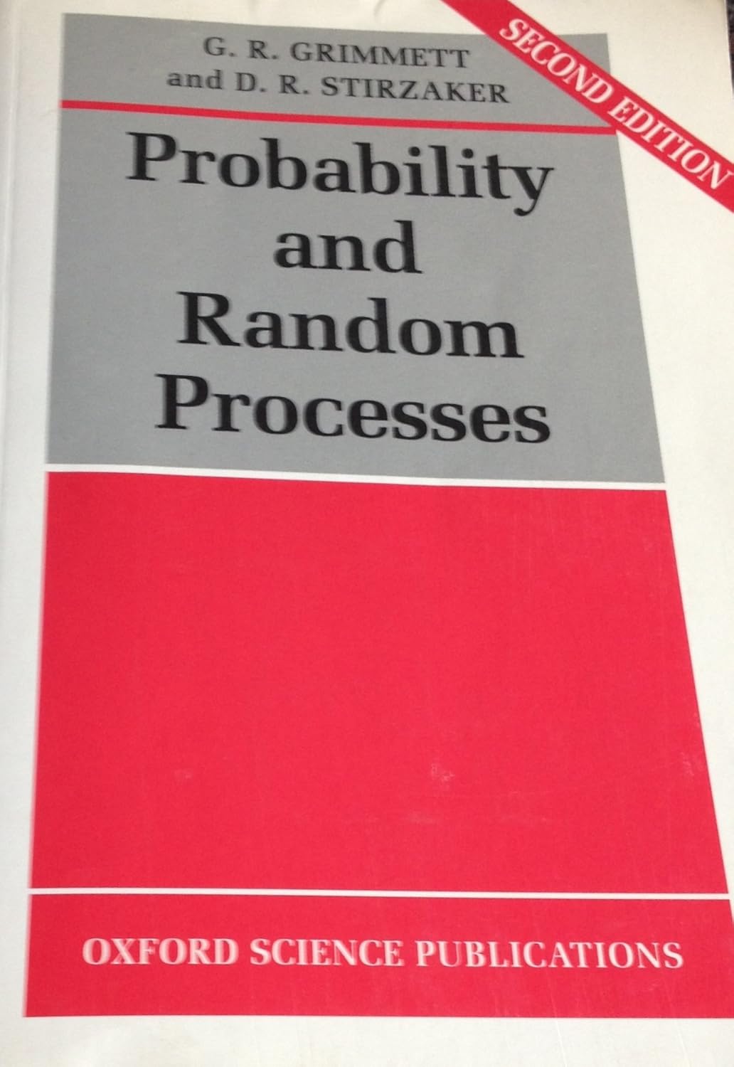 Probability and Random Processes: Grimmett, Geoffrey, Stirzaker, David ...