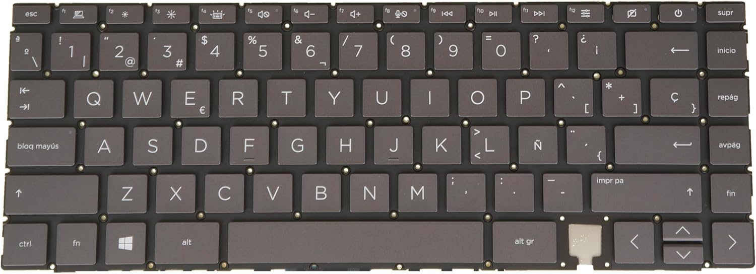 Amazon.com: AZUBAYCOM SP Spanish Layout Laptop Keyboard for HP Spectre ...