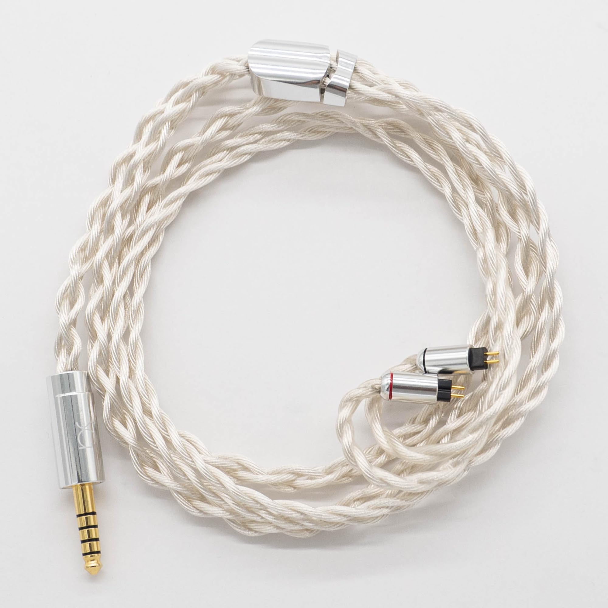 Amazon | SoundsGood Arianrhod アリアンロッド 4芯 ハンドメイド リケーブル 銅銀合金 + 銀メッキ銅OFC イヤホン アップグレード ケーブル バランス接続 ...