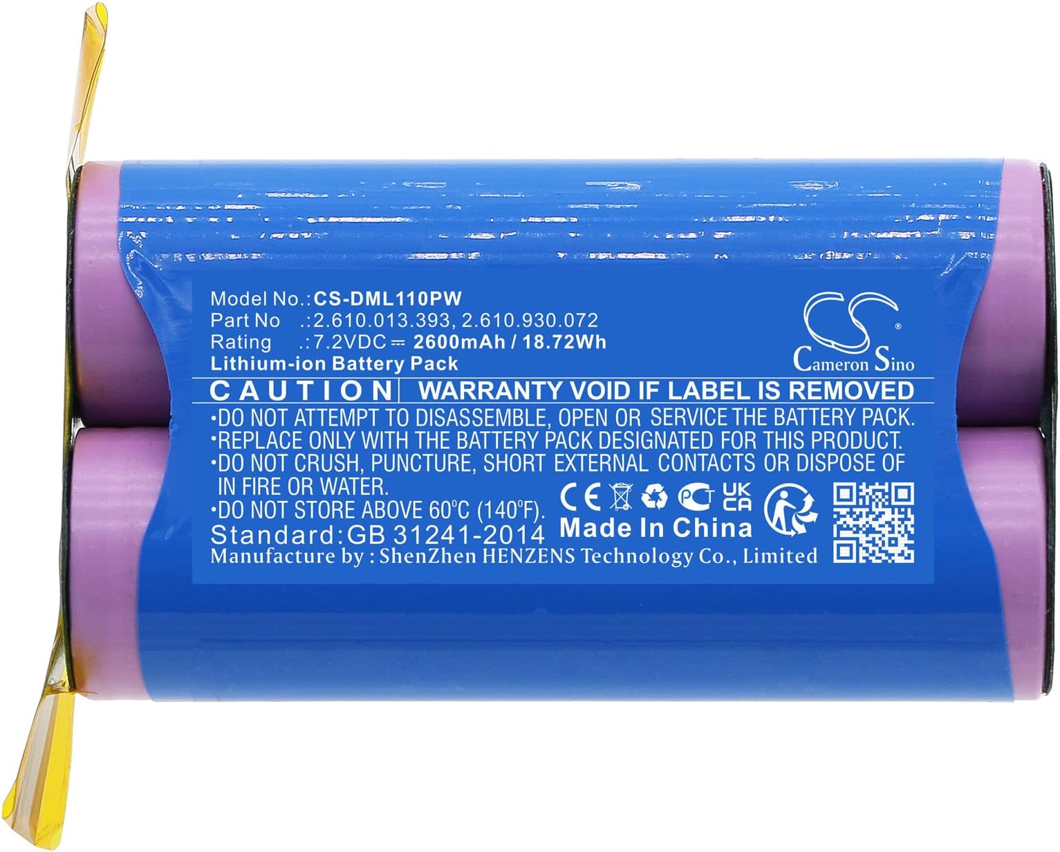 Amazon.com: FYIOGXG Cameron Sino Battery for Anritsu 9081D, MS2711B ...